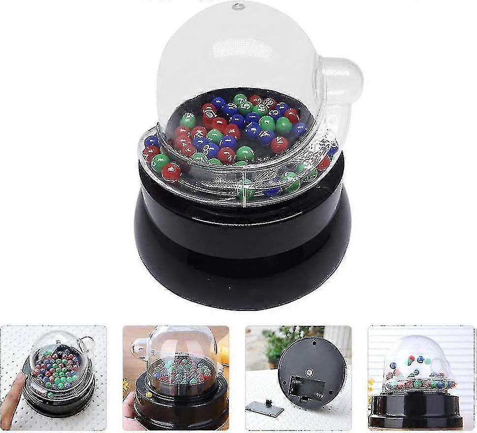 Elektrisk Shake Lucky Ball Machine Lotteri Machine Bärbar Bingo Machine ...
