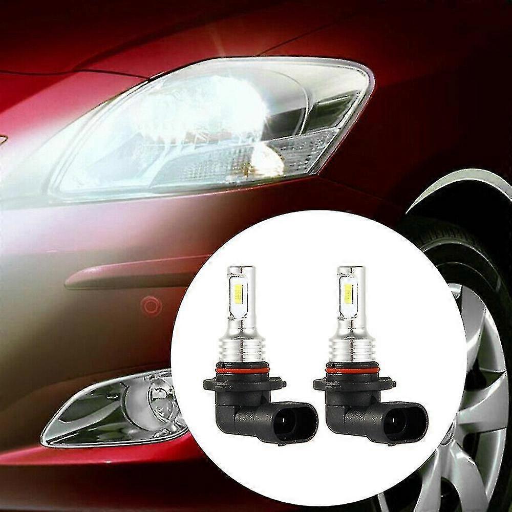 9005 Hb3 Led Headlight Bulbs Kit High-beam 35w 4000lm 6000k White High ...