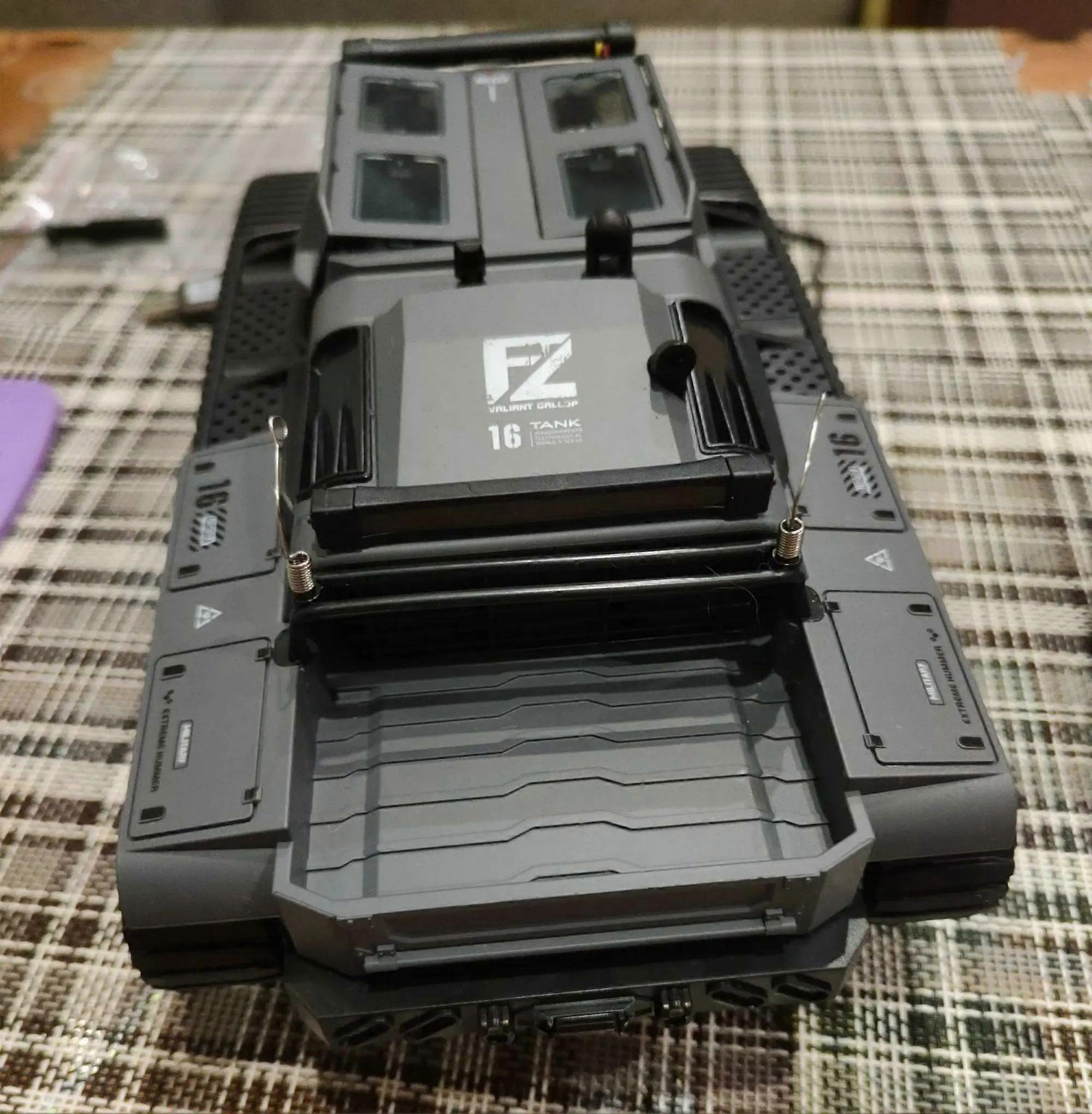 HaKeLai JJRC C8812 RIPSAW EV3-F4 Full Scale Tracked RC Tank Simulation ...