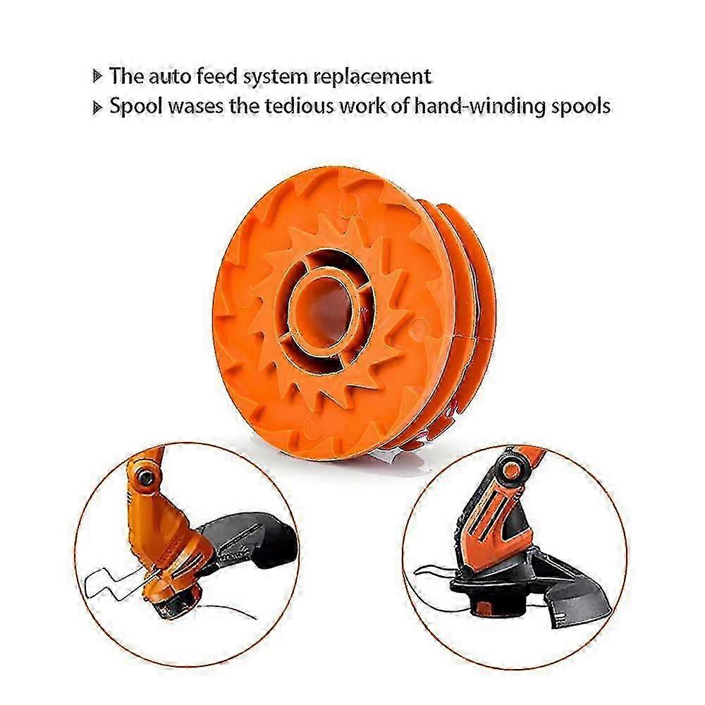 Wa0007 / 50022833 Replacement Line Trimmer Spool For Worx Wg116 Wg119 ...