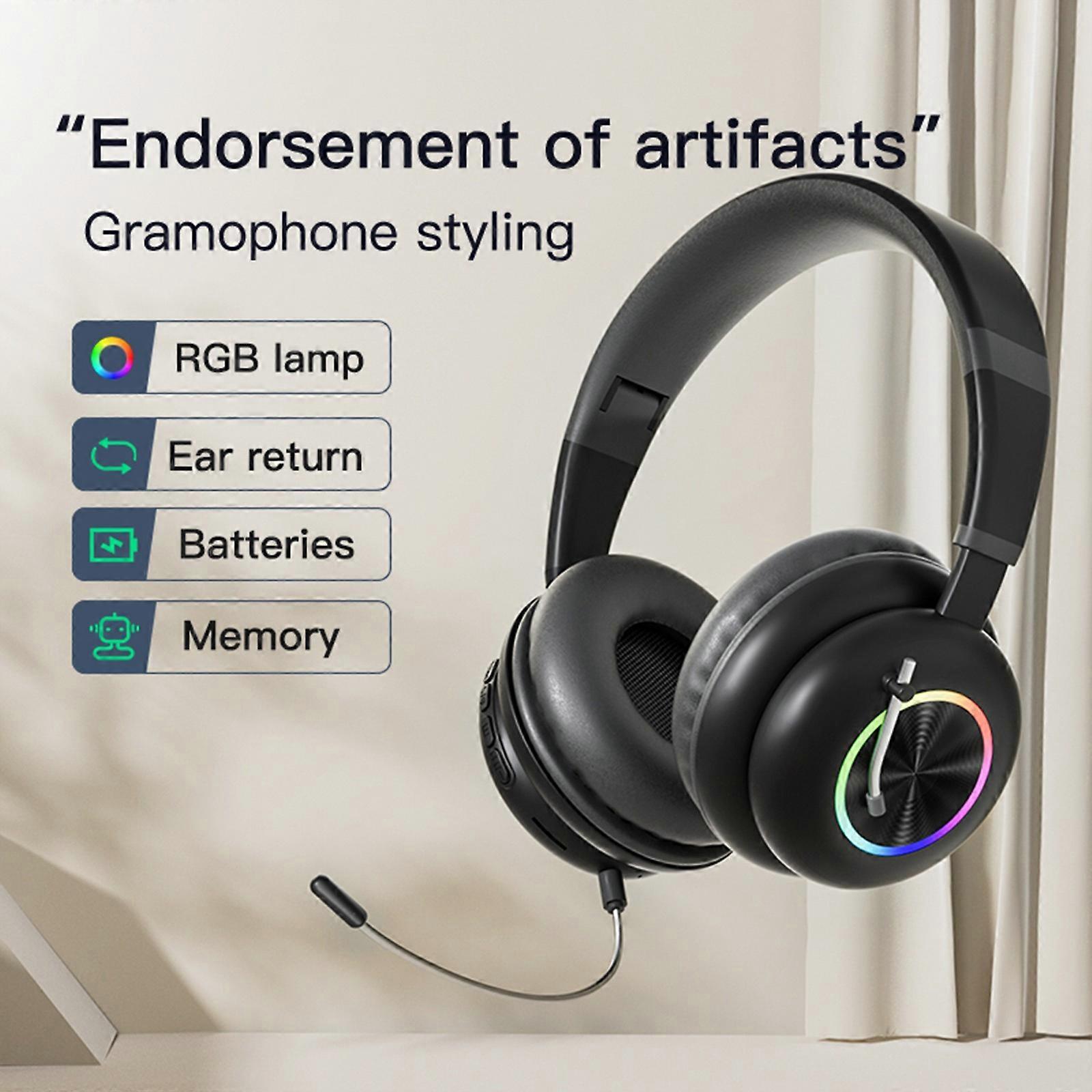 Bluetooth Headset Bluetooth 5.3 Esports Headset With Low Latency ...