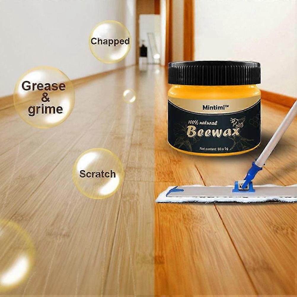 2pc Wood Seasoning Beewax Wooden Furniture Care Polishing Beewax Waterproof Floor Beeswax ...