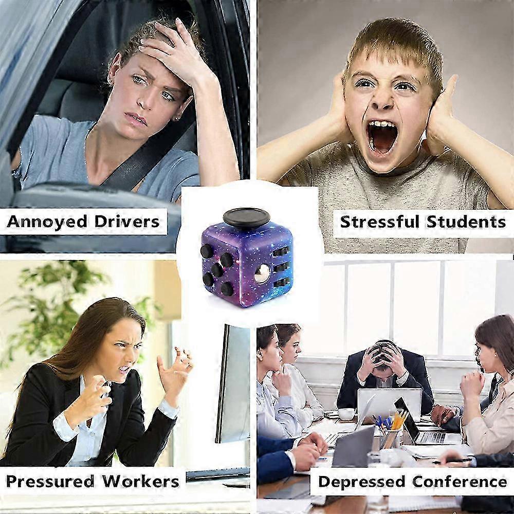 Sensory Fidget Toys, Cube Dice, Relieves Stress and Anxiety Fidget Toy ...