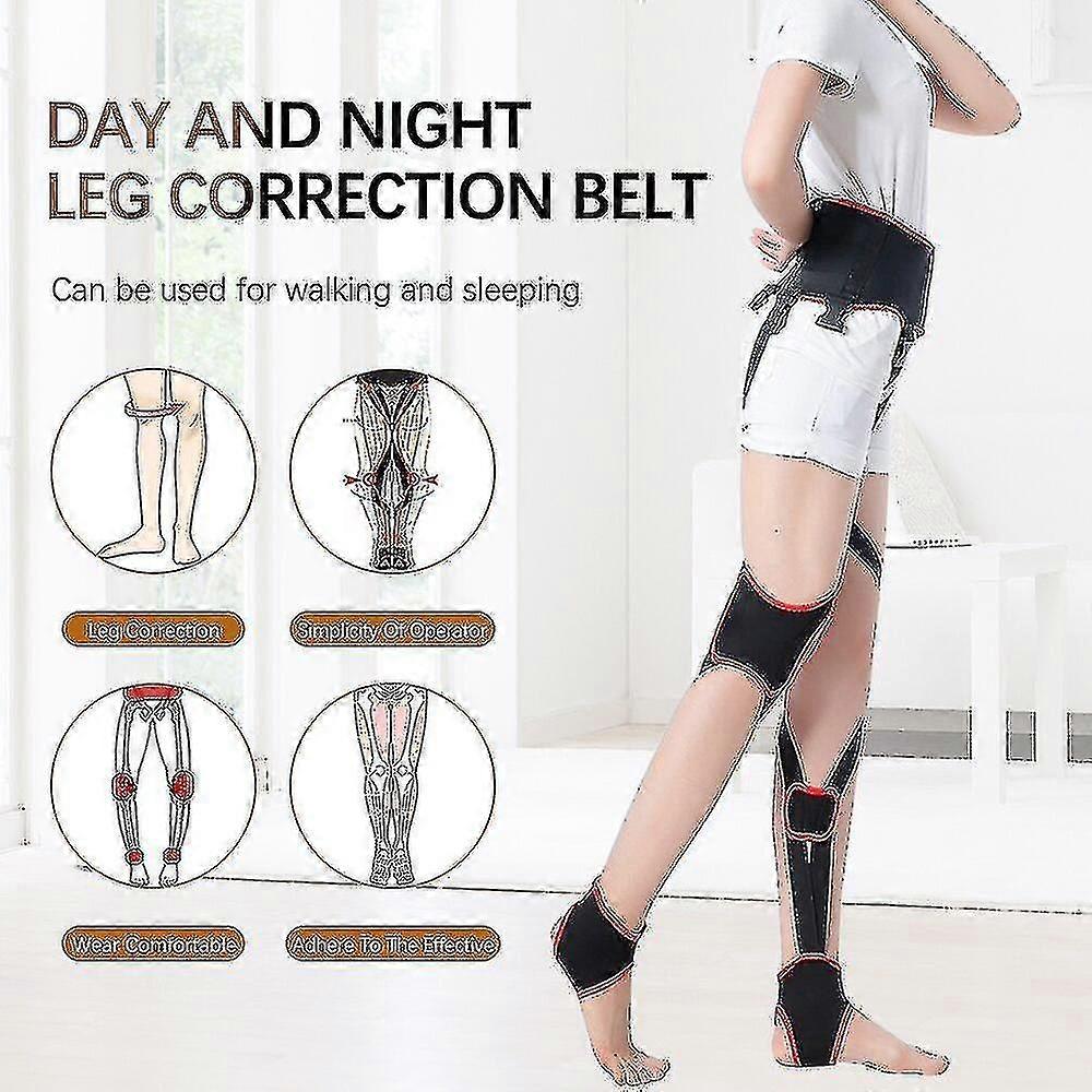 1pcs O/x Leg Shape Correction Band Belt Bowed Knee Valgum Straightening ...