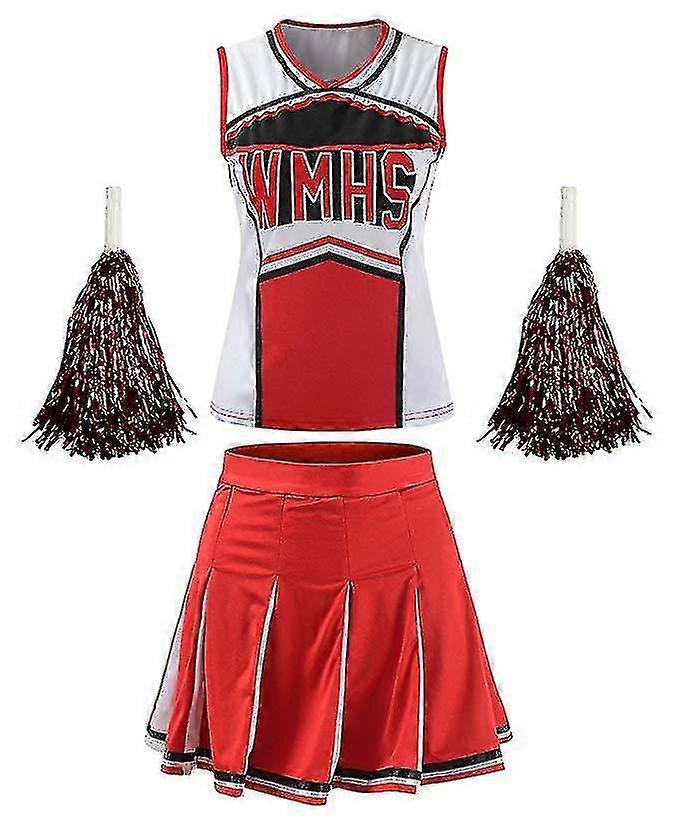 High School Glee Club Girl Cheerleader Costume Glee Style Cheerleading ...