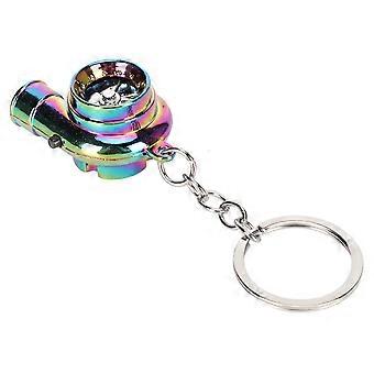 LED Turbo Keychain with Sound and Light Battery Powered Metal Electric ...