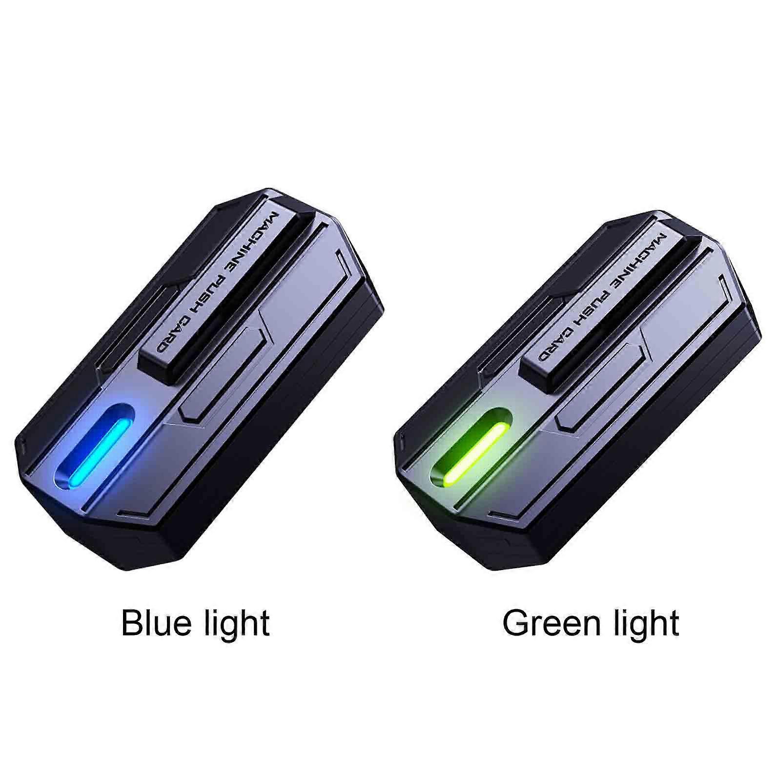 Fidget Slider,Push Card Sensor Toy, EDC Metal Fidget Toys Adults, ADHD ...