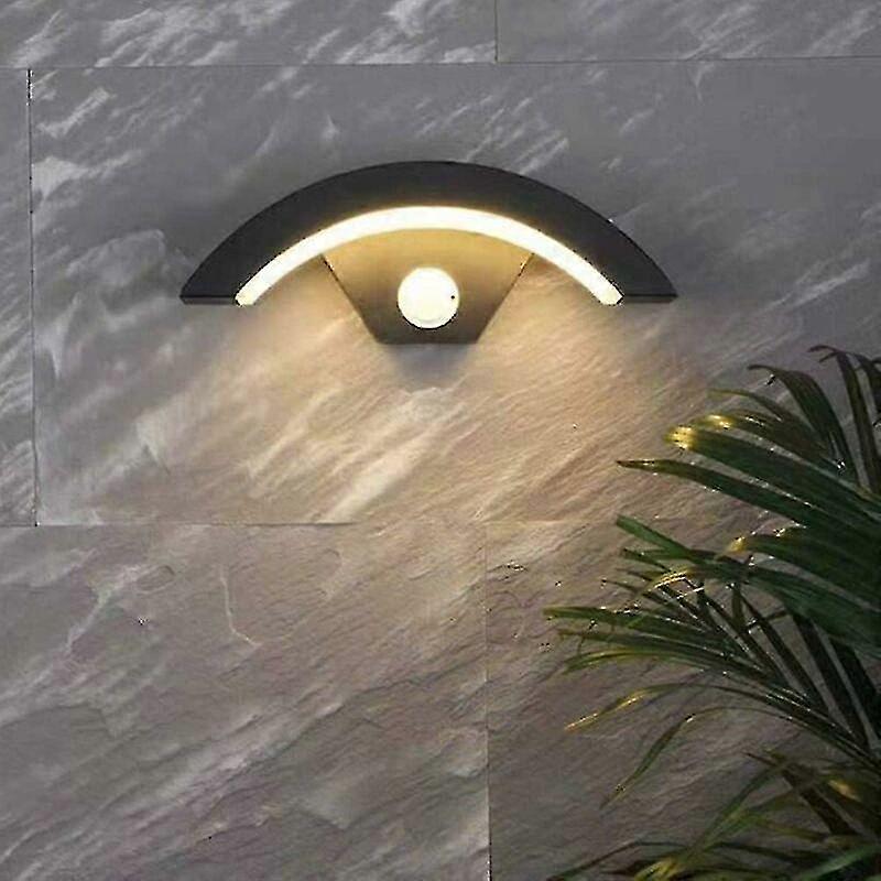 Outdoor Wall Light With Motion Sensor 18w Led Smd 3000k Warm White Wall ...