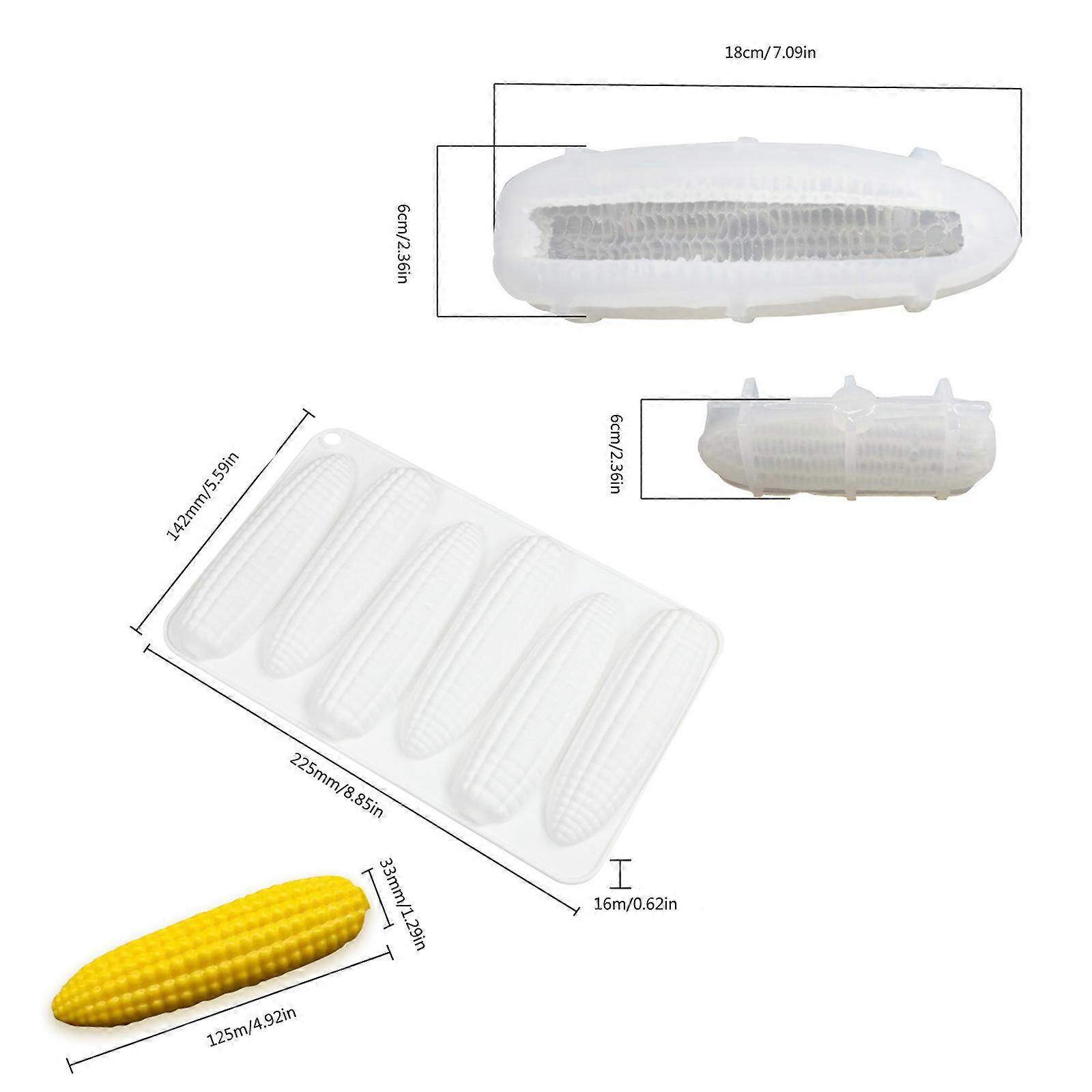 Silicone Corn Molds for Creative Baking Unique Corn Silicone Pastries ...