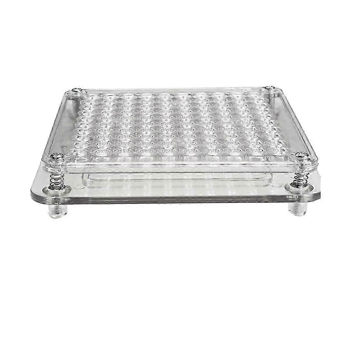 Acrylic Transparent Capsule Filling Tray 0 100 Hole Capsule Filler ...