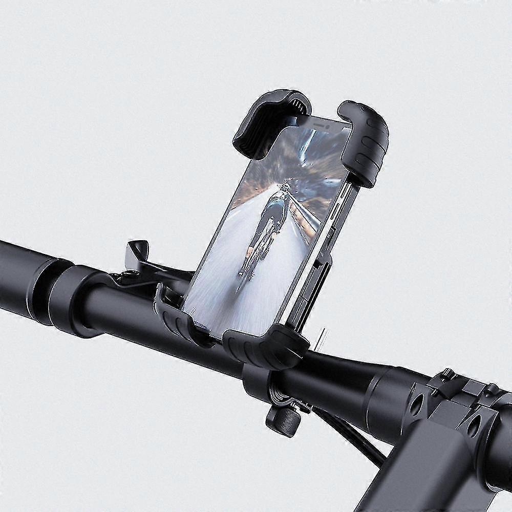 Shockproof Bike Phone Mount with Stainless Steel Core, 360° Viewing ...