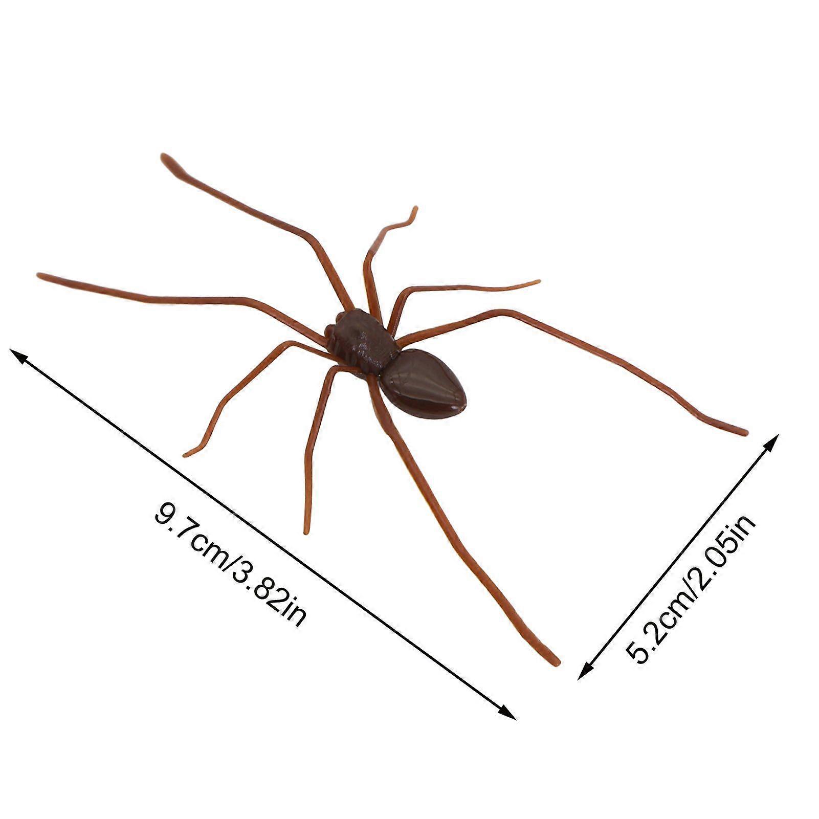 Magnetic Spider Decoration Scary Realistic Giant Spider Halloween Prank ...