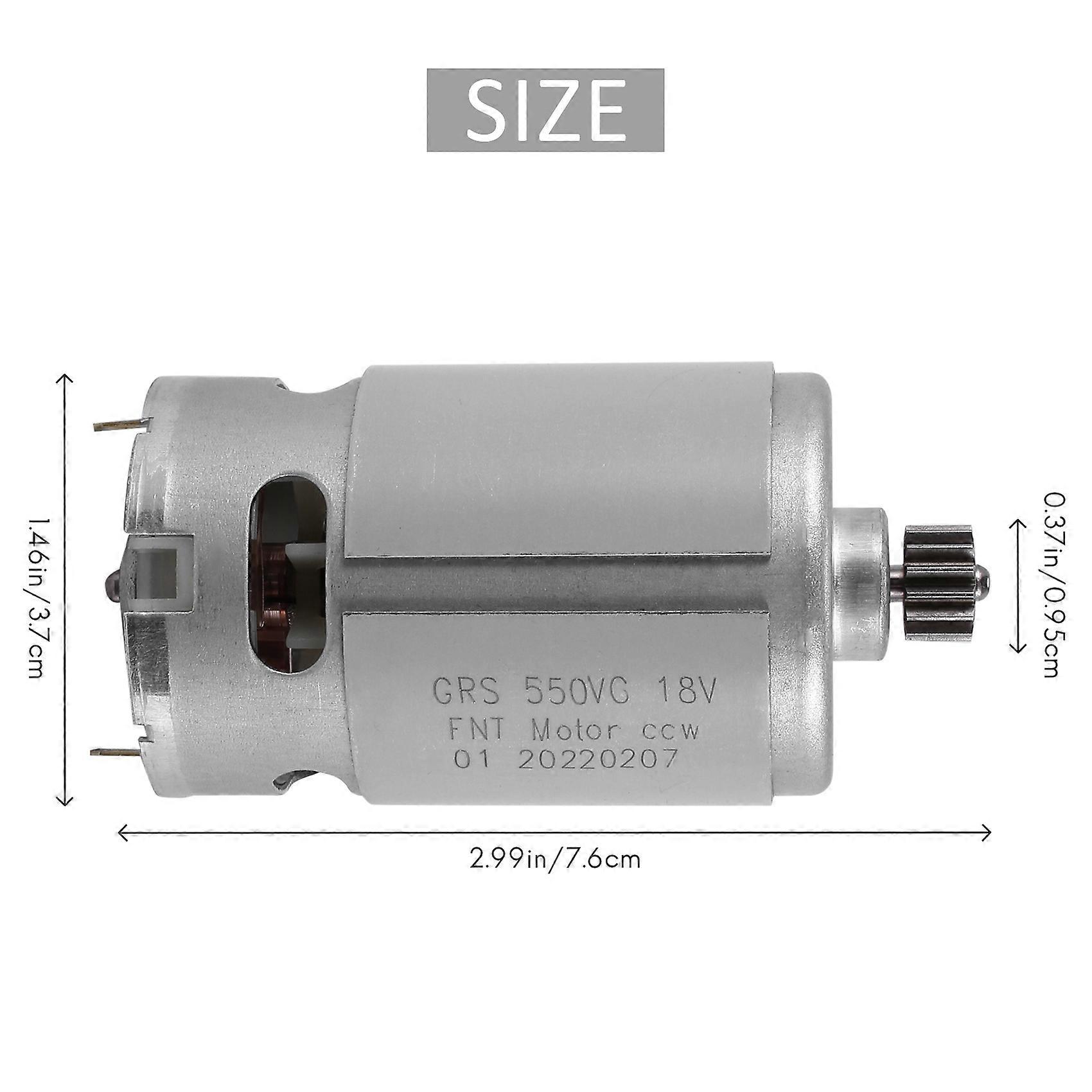 14 Teeth DC Motor 18V for Rechargeable Electric Saw Screwdriver | Fruugo UK