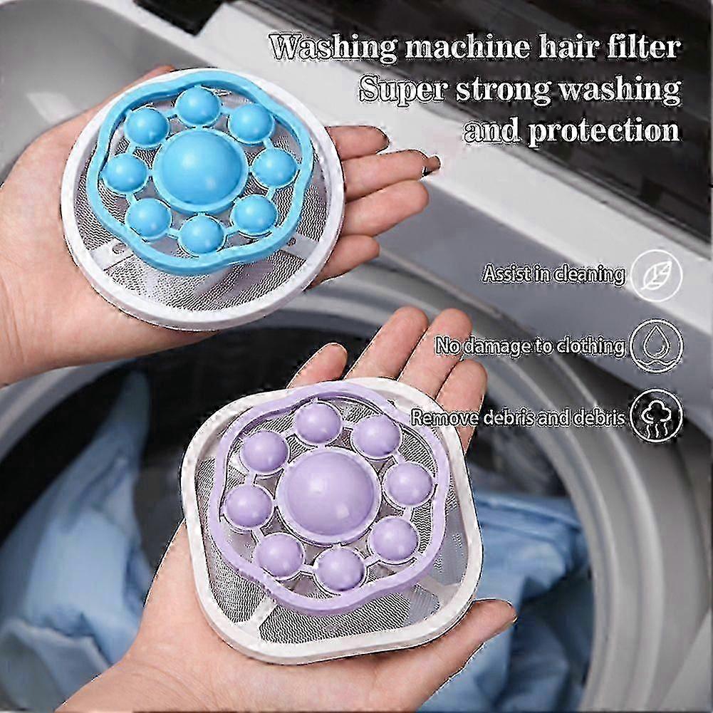 3-Pack Upgraded Lint Catcher for Washing Machine, Floating Hair Filter ...