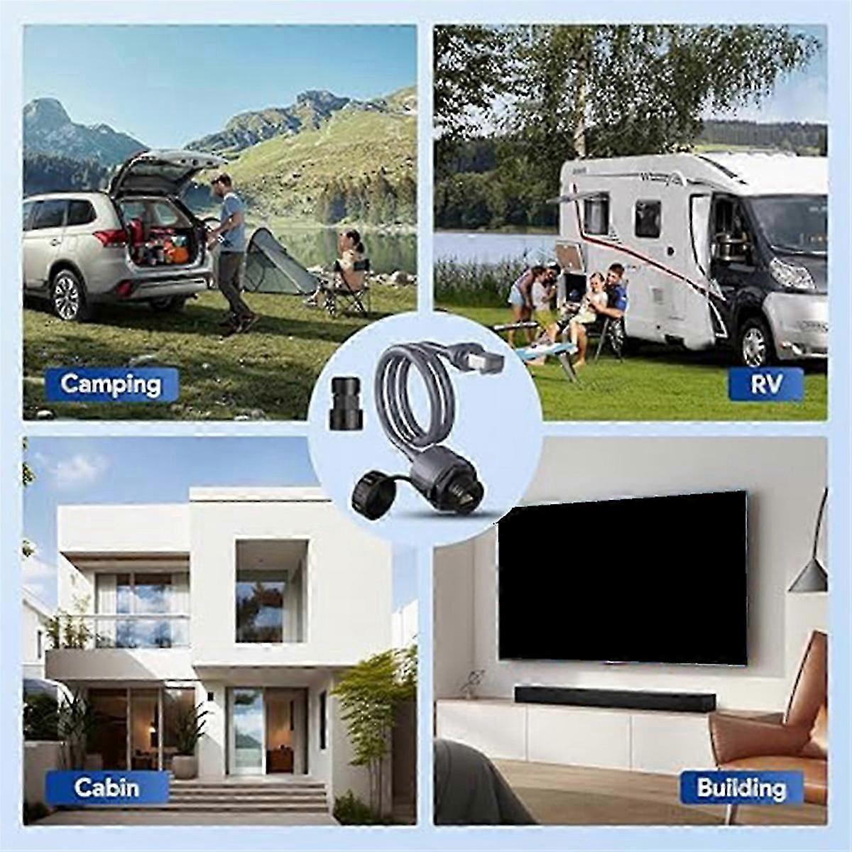 Starlink Ethernet Adapter Gen 3 Mini Starlink Cable Extension to RJ45 ...