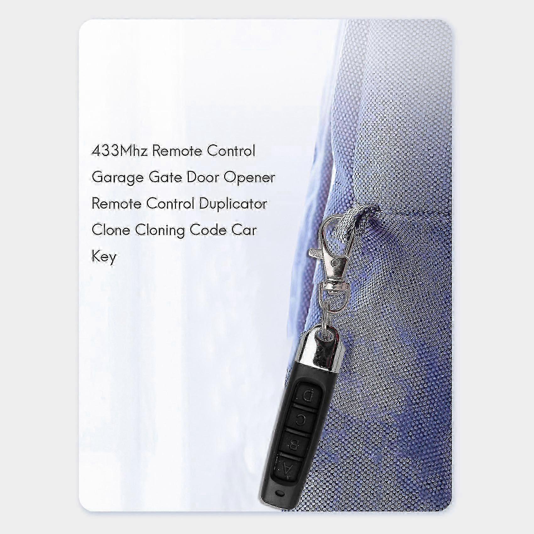 6x 433mhz Remote Control Garage Gate Door Opener Remote Control ...