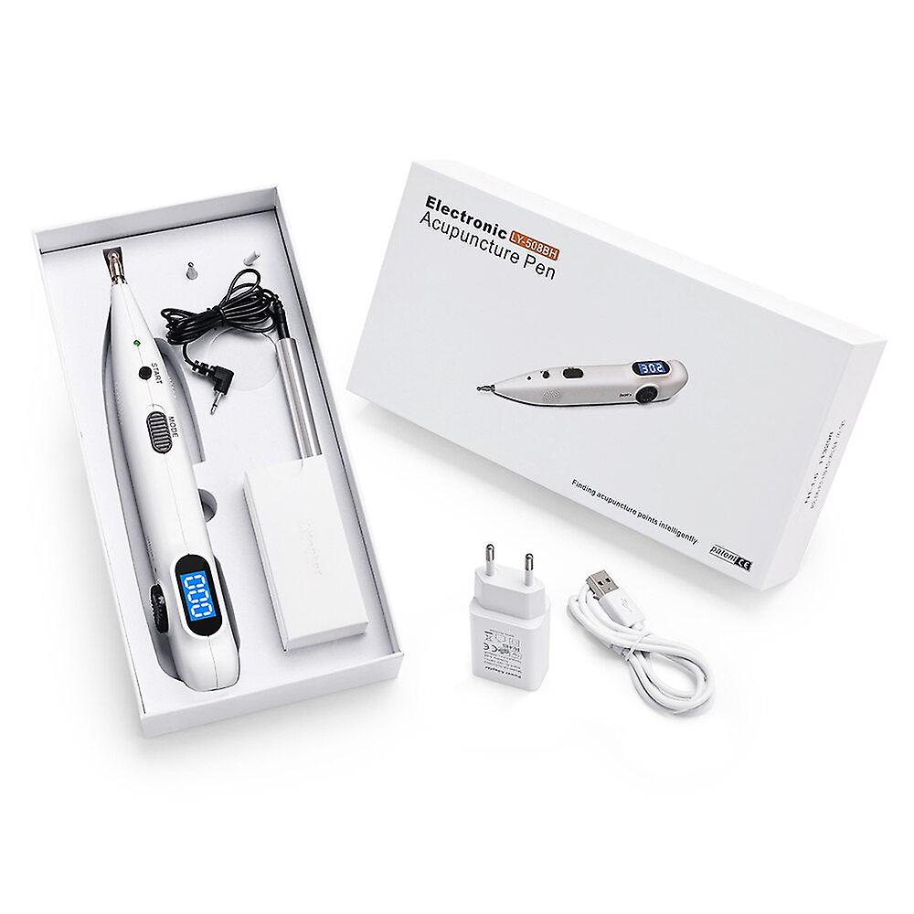 9 Levels Auto Find Point Electronic Acupuncture Pen Relief Pain Tools ...