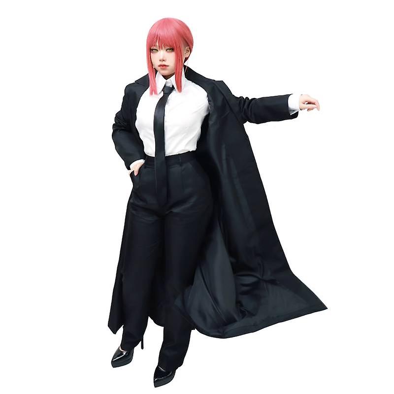 DAZCOS Chainsaw Man Makima Cosplay Costume Men Women Suit Uniform Anime ...