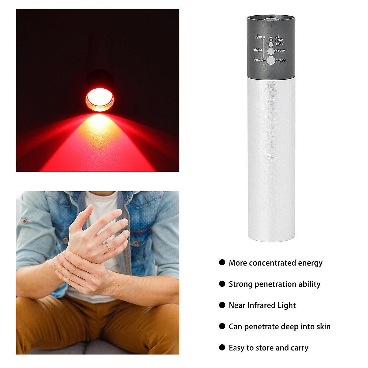 Red Light Lamp Flashlight Device LED Infrared Lamp Therapy for Pain ...