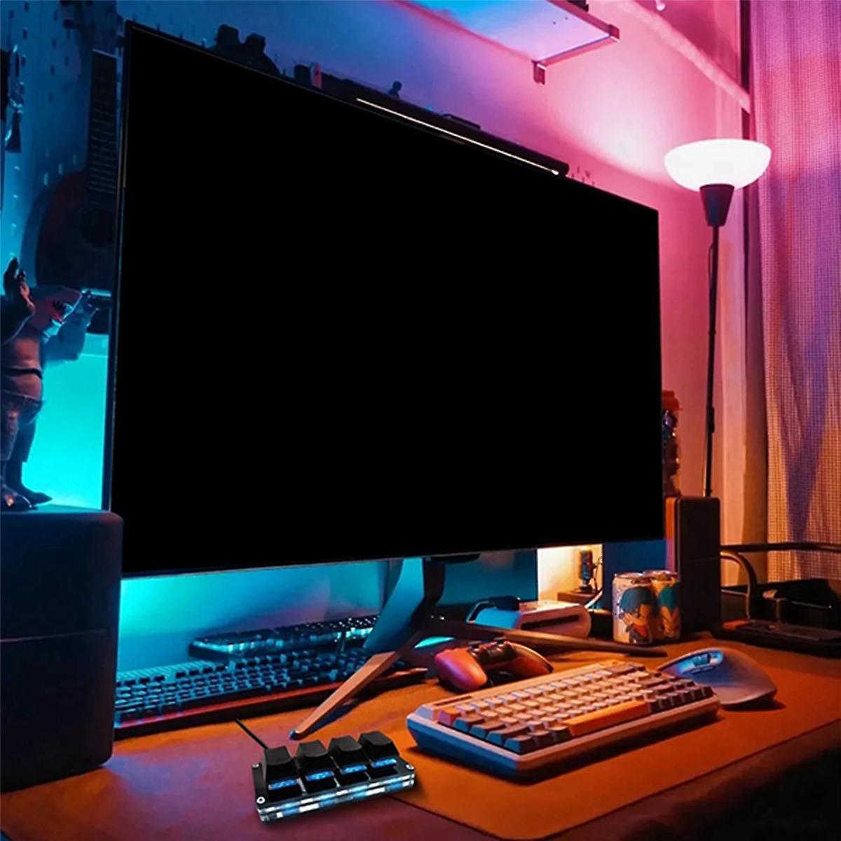 Mini 4-Key Select Copy Paste Cut All Macro Pad Shortcut One Handed ...