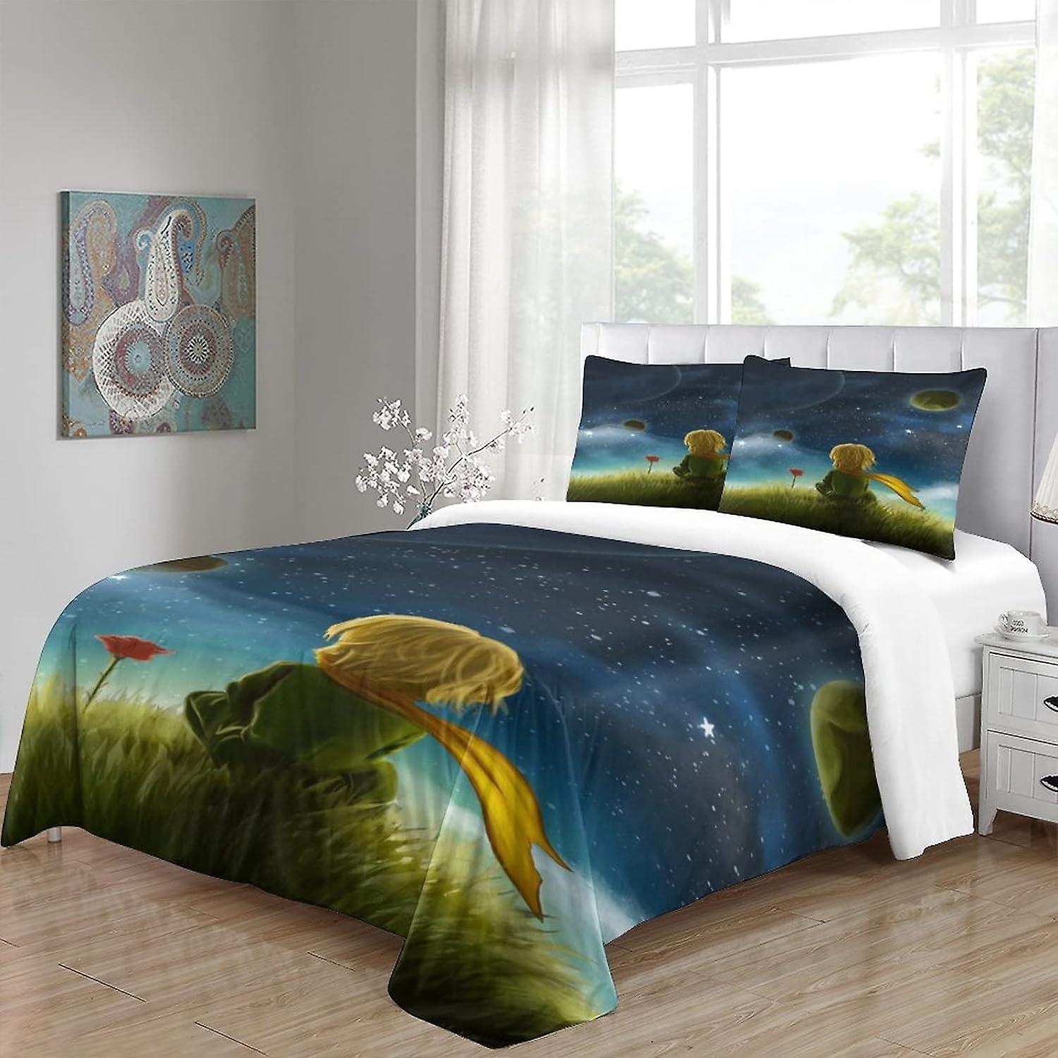 KNITII Little Prince 3D Print Duvet Cover Set Single Print Duvet ...