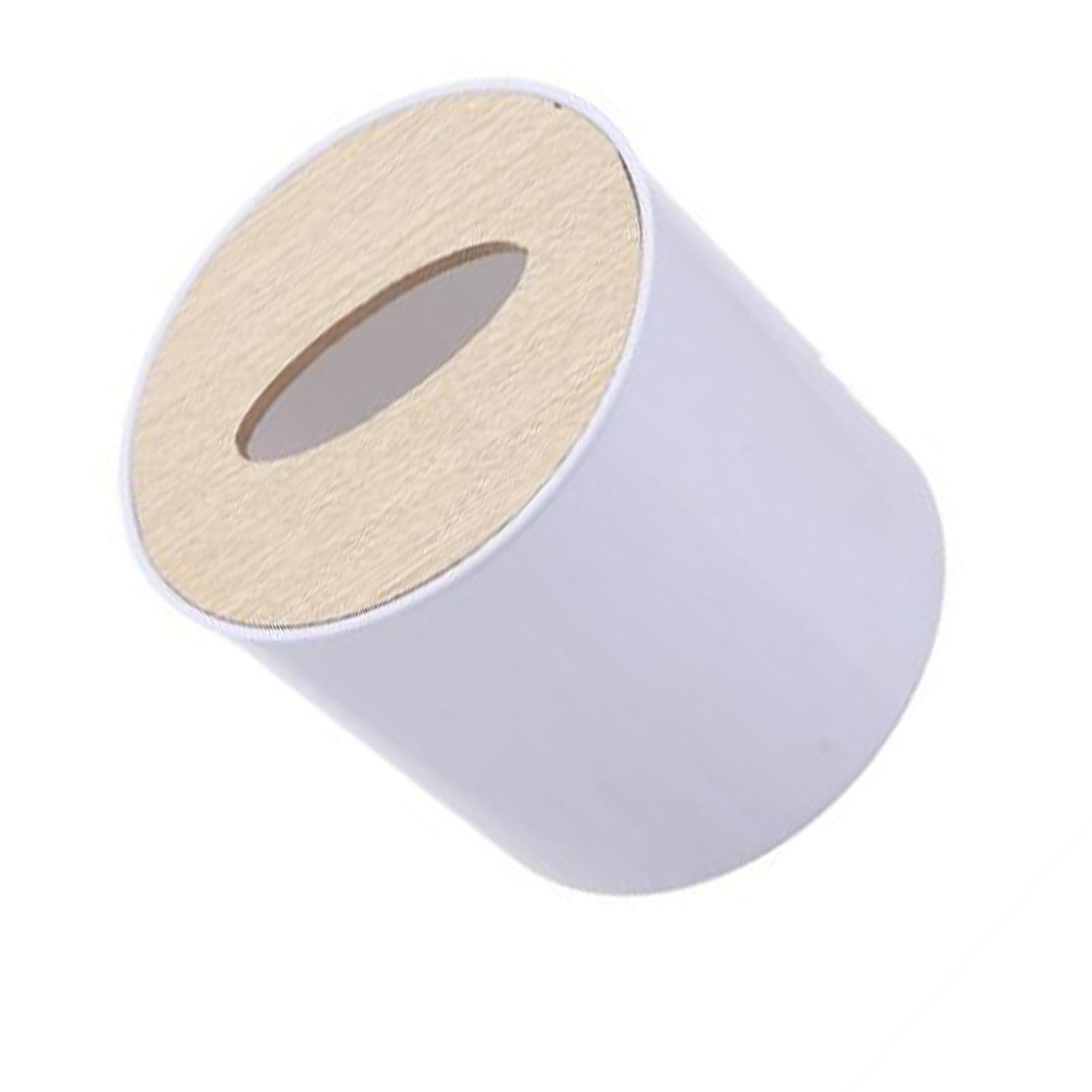 Roll Tissue Box Holder Wooden Large Capacity Simple Paper Towel Box for ...
