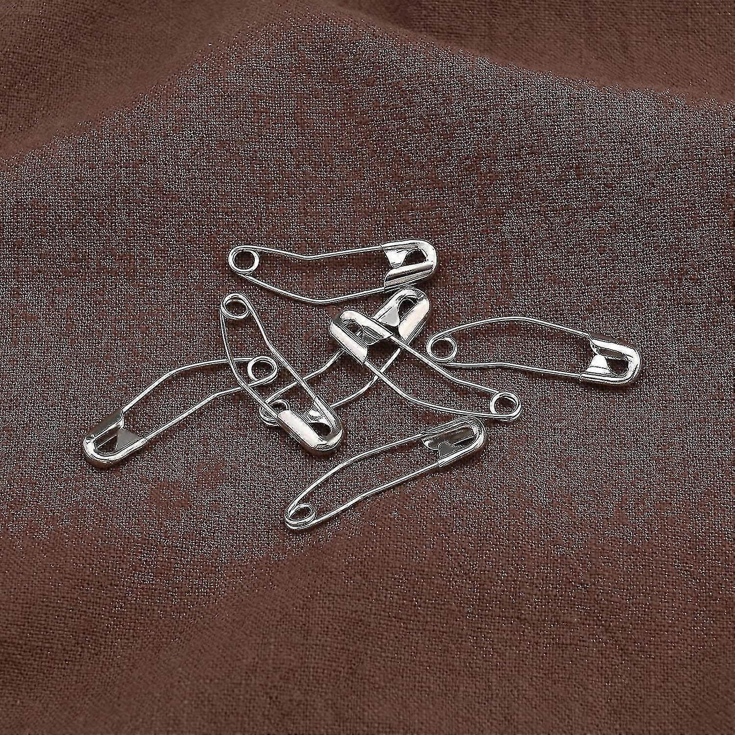 100pcs Curved Safety Pins Curved Security Pins Quilting Basting Pins ...