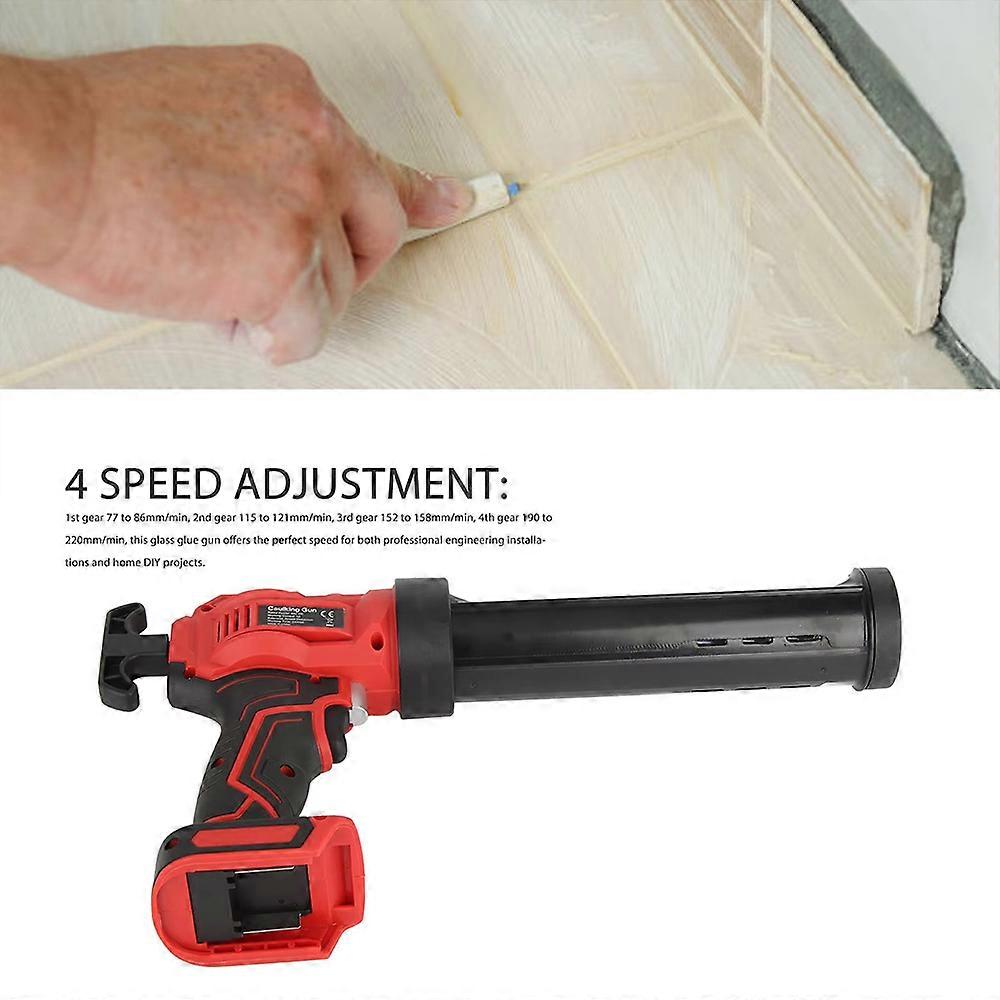 20V Electric Caulking Gun LED Display Multifunctional Cordless Caulking ...
