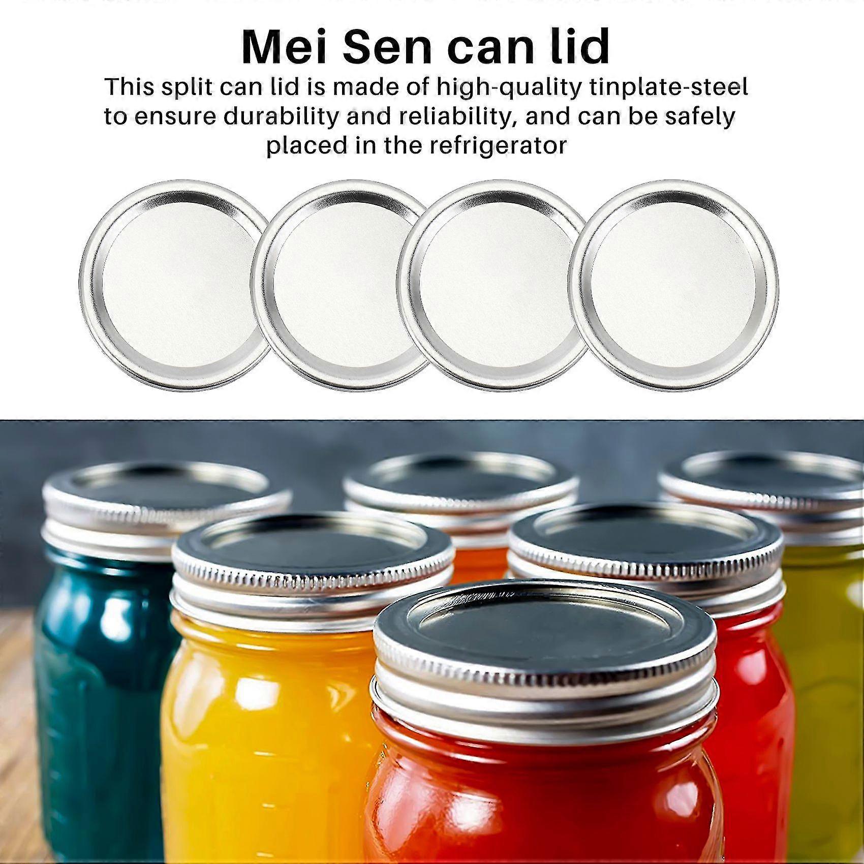 Canning ,120 Pcs ,regular Mouth Canning ,metal Lid Split-type With ...