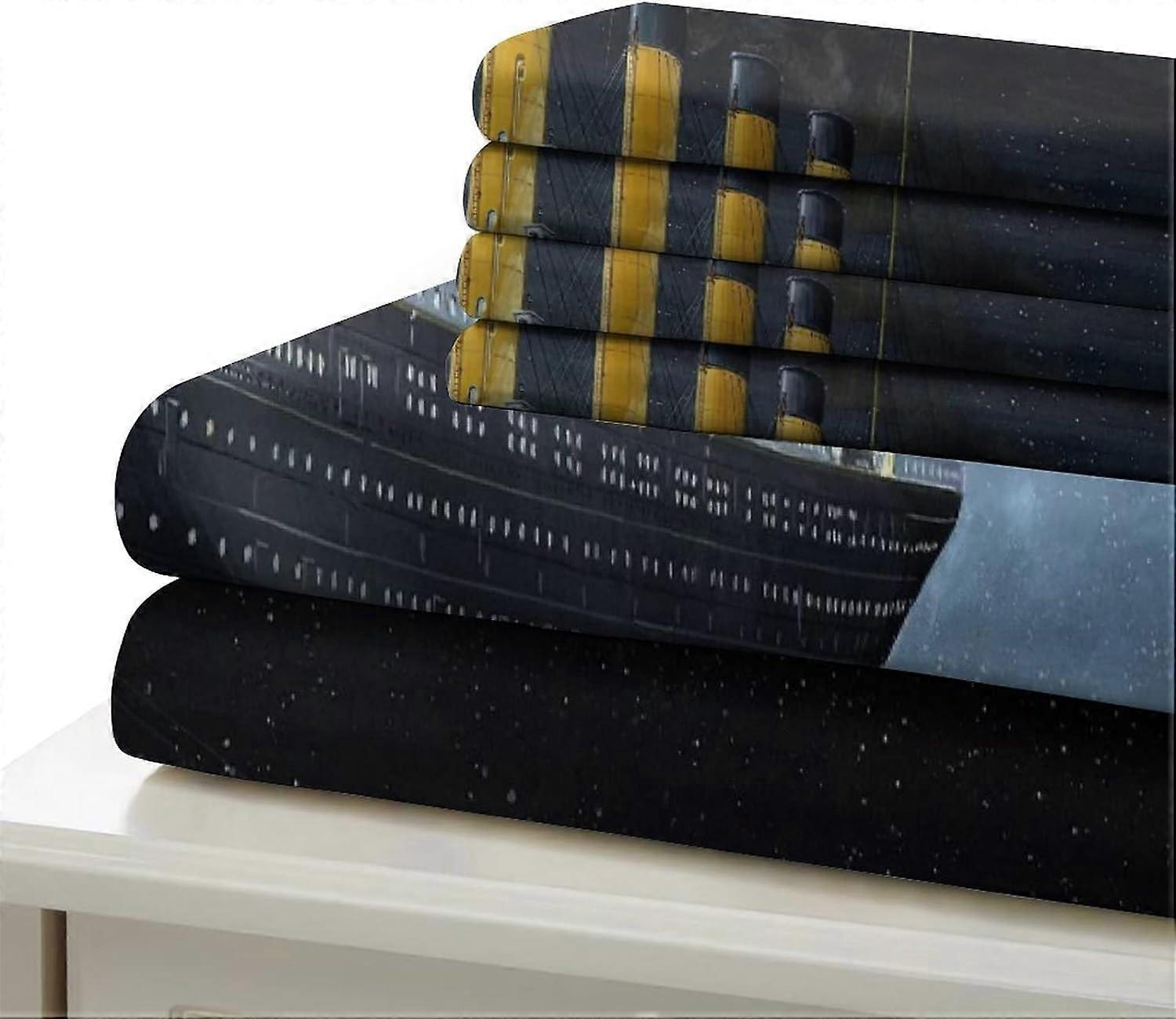 Titanic Bedding Set, D Printed Duvet Cover Set, Jack and Rose Pattern ...