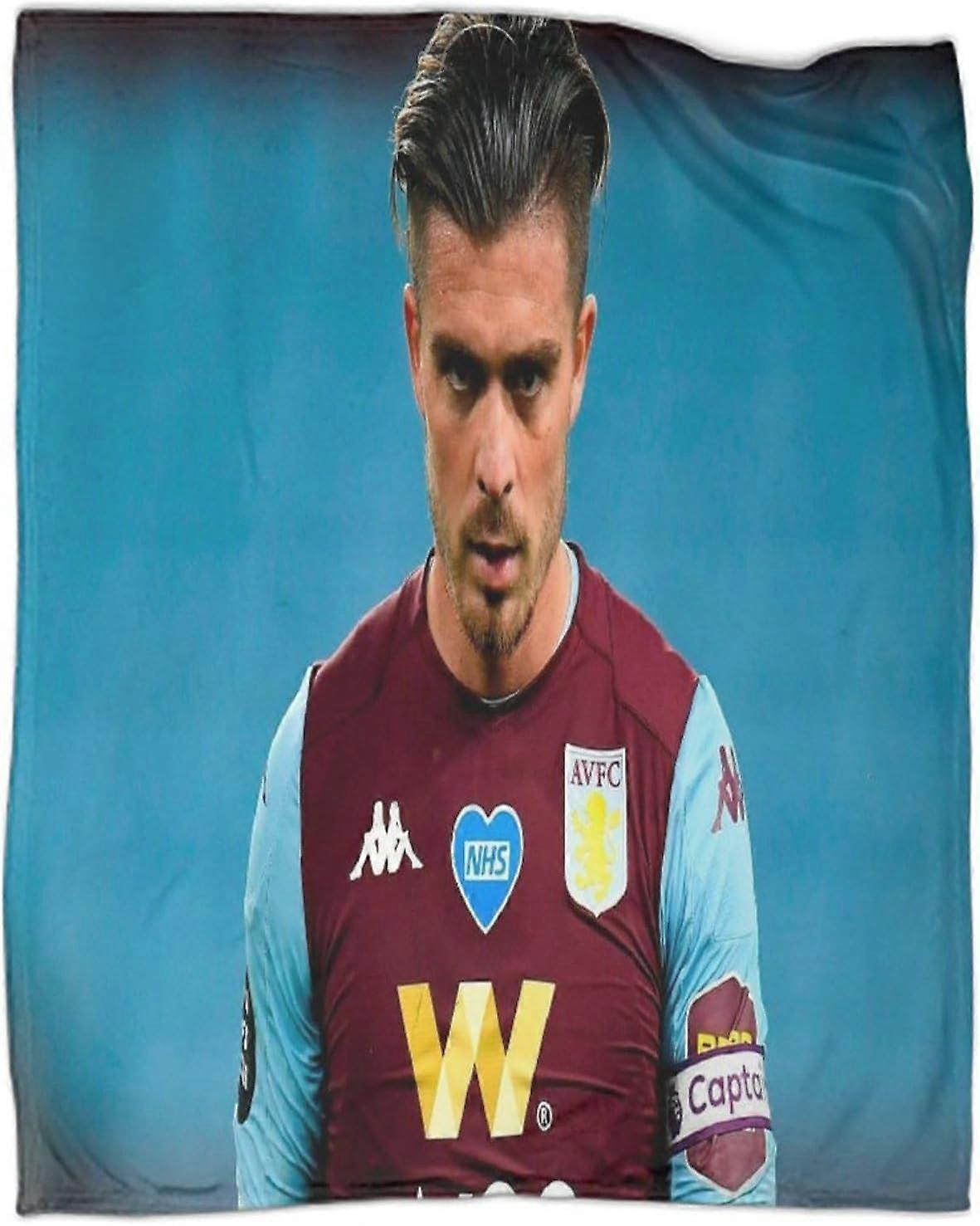 Telewizor Flanelowy koc 3D Jack Peter Grealish Koc Miękka pluszowa ...