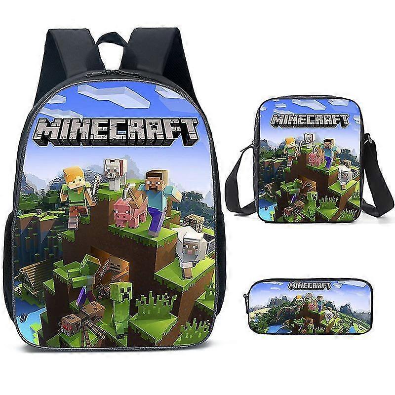 Minecraft Primary And Secondary School Schoolbags Minecraft Game ...