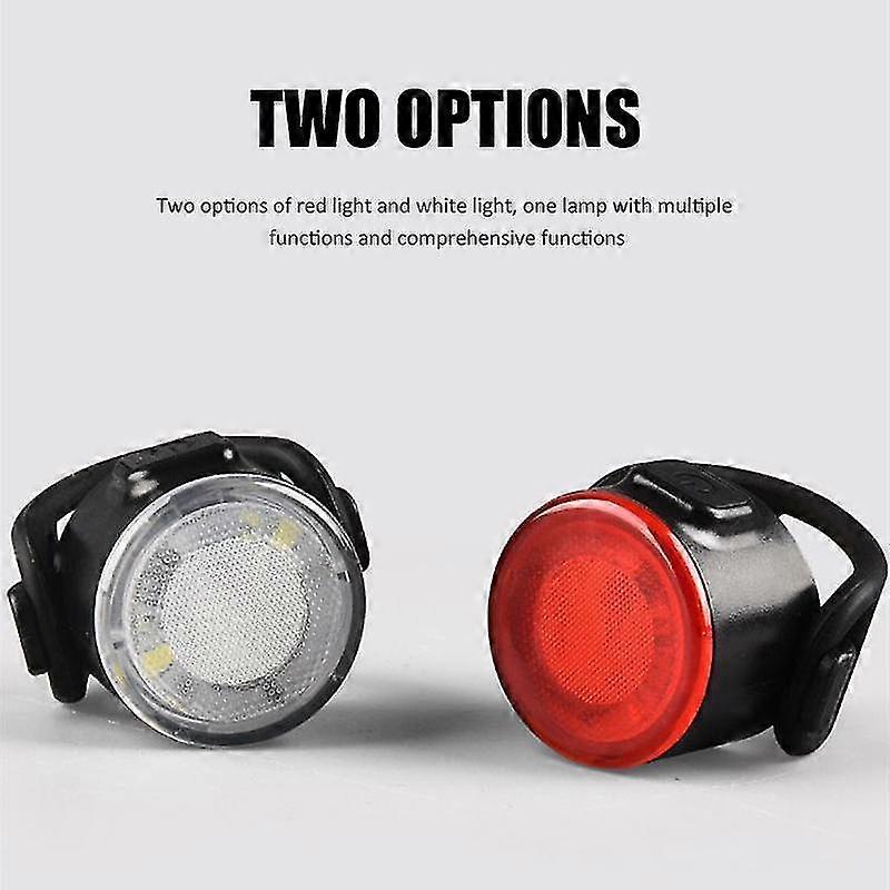 Mini Led Bicycle Tail Light Usb Chargeable Bike Rear Lights Ipx6 ...