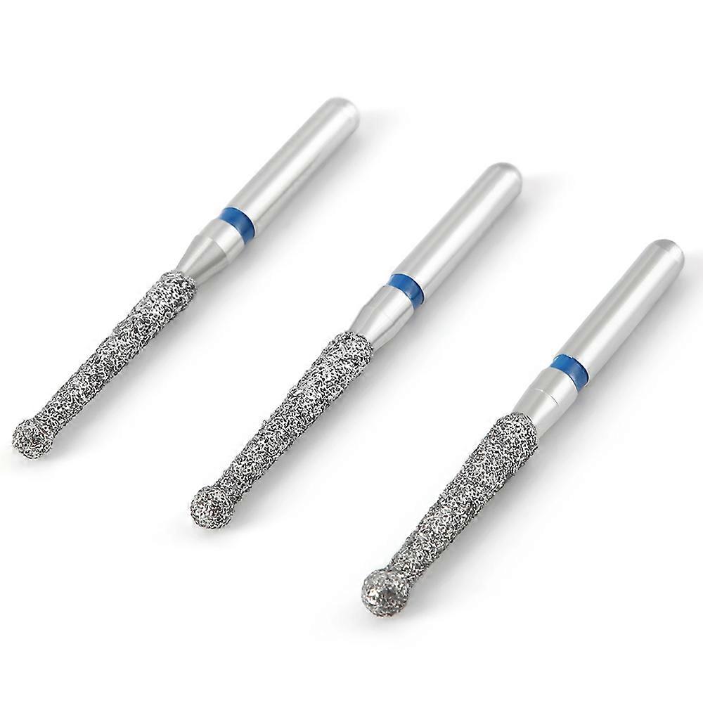 HaKeLai 5Pcs/pack Dental Diamond Endo Bur 21mm FG 1.6mm Head Diameter 1 ...