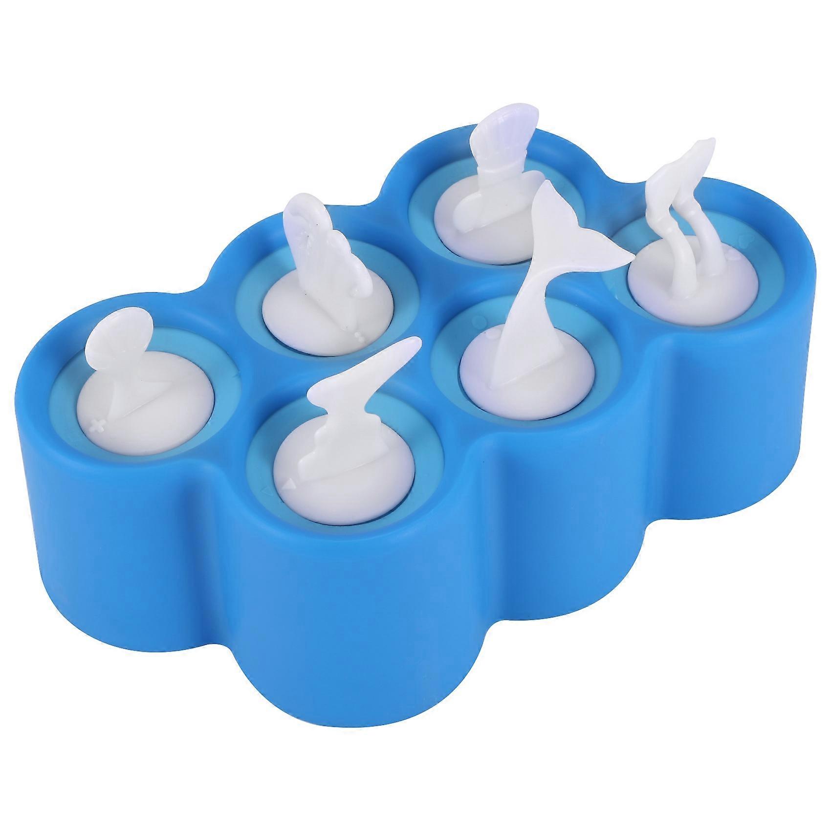 6 Fish Traditional Ice Molds, 6 Freeze Fun-To-Eat /Clownfish/Octopus ...