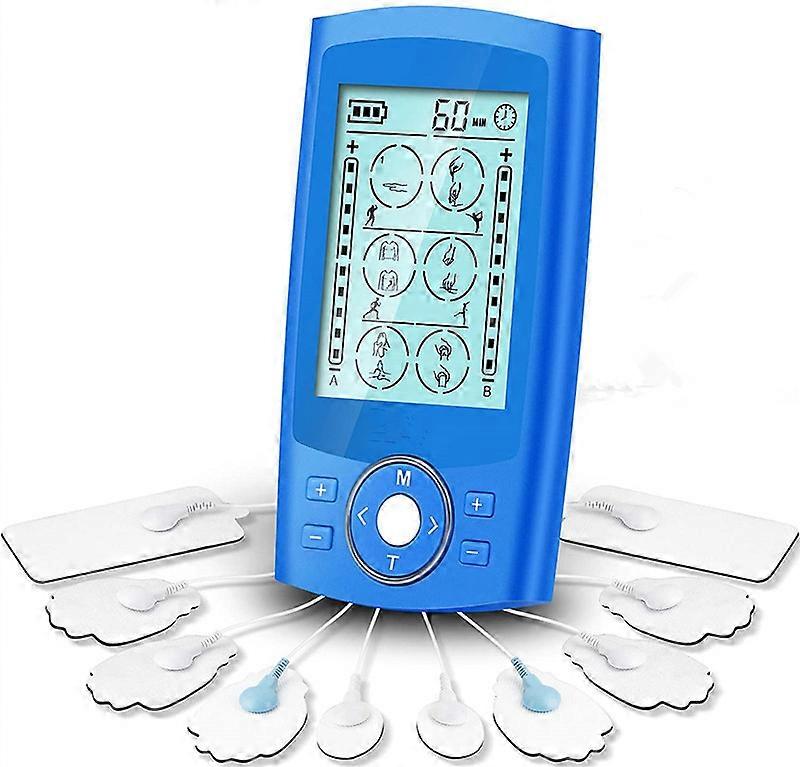 24 Mode TENS Therapy Instrument AB Double Output Cervical and Lumbar ...