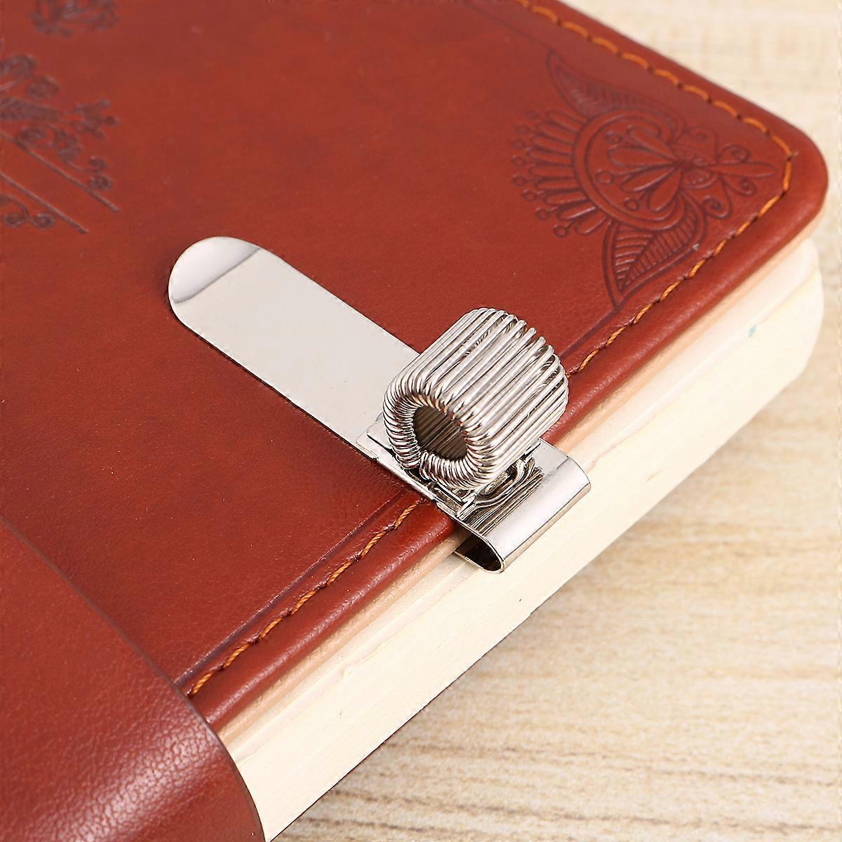 12Pcs Portable Metal Pen Clips Creative Spring Pen Holder Elastic Pen ...