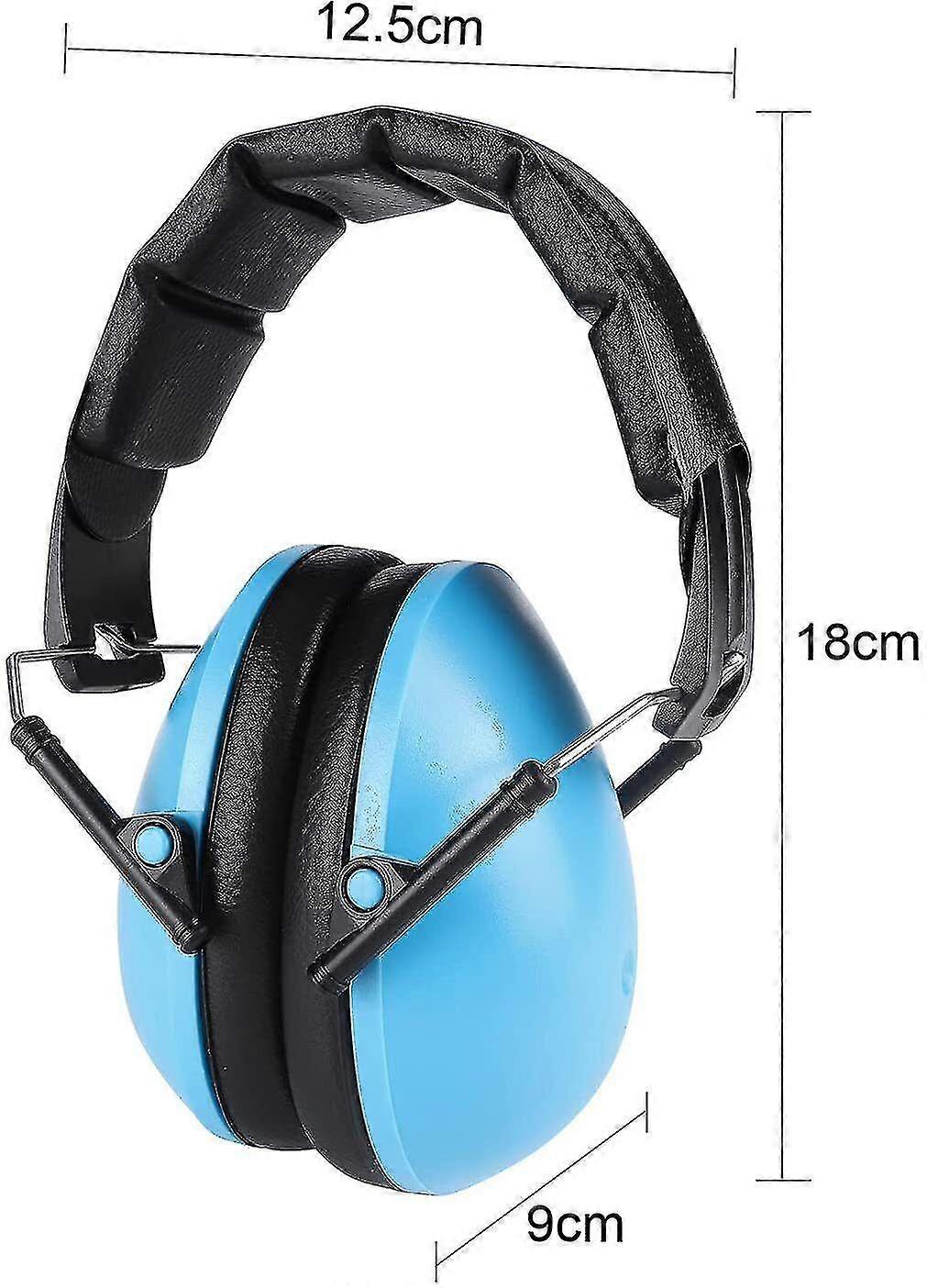 Adjustable Folding Ear Defenders Kids Noise Reduction Hearing Protector ...