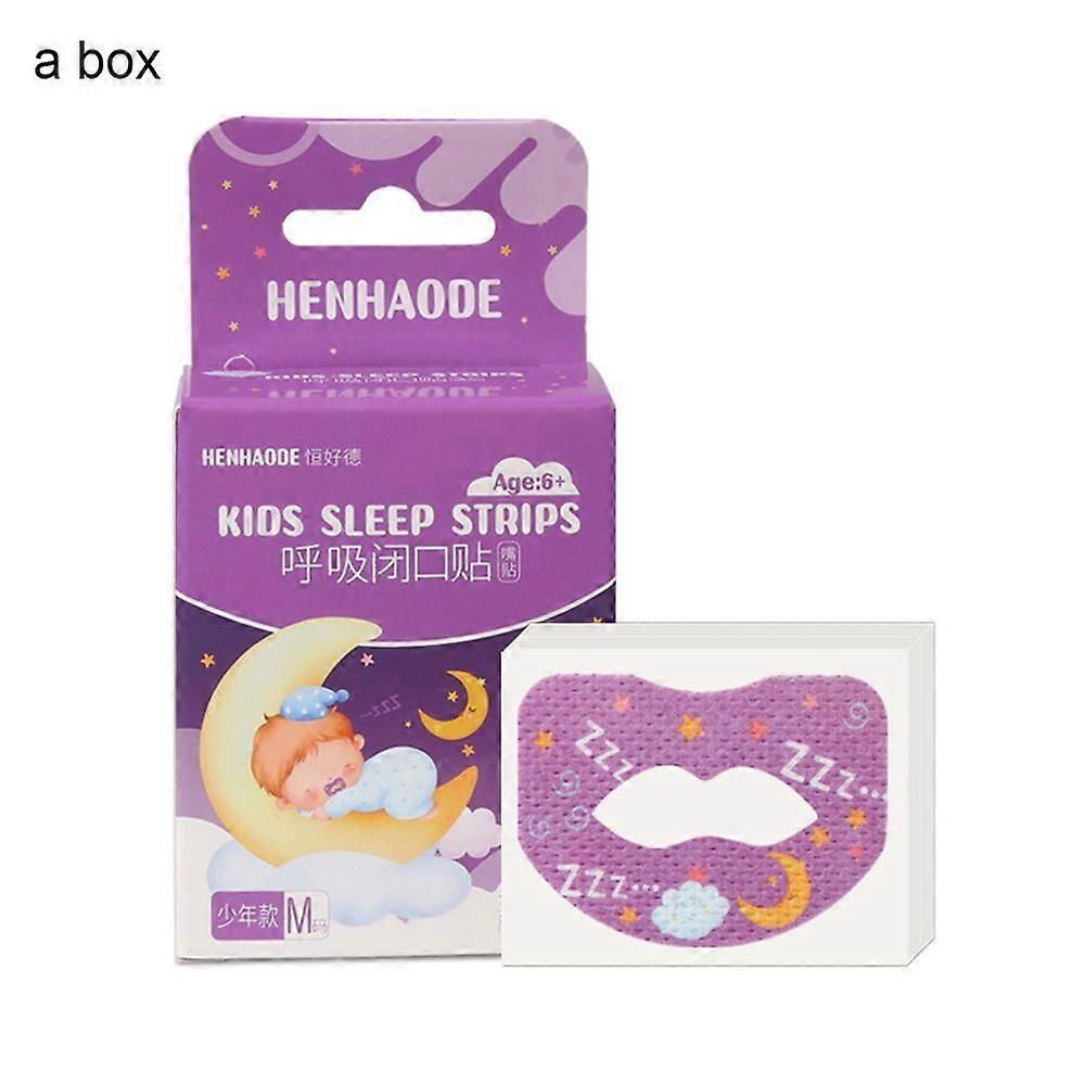 Kids Sealing Stickers Breathing Sleep Strips,Mouth Tape For Sleeping,Anti snoring Patch For Less ...