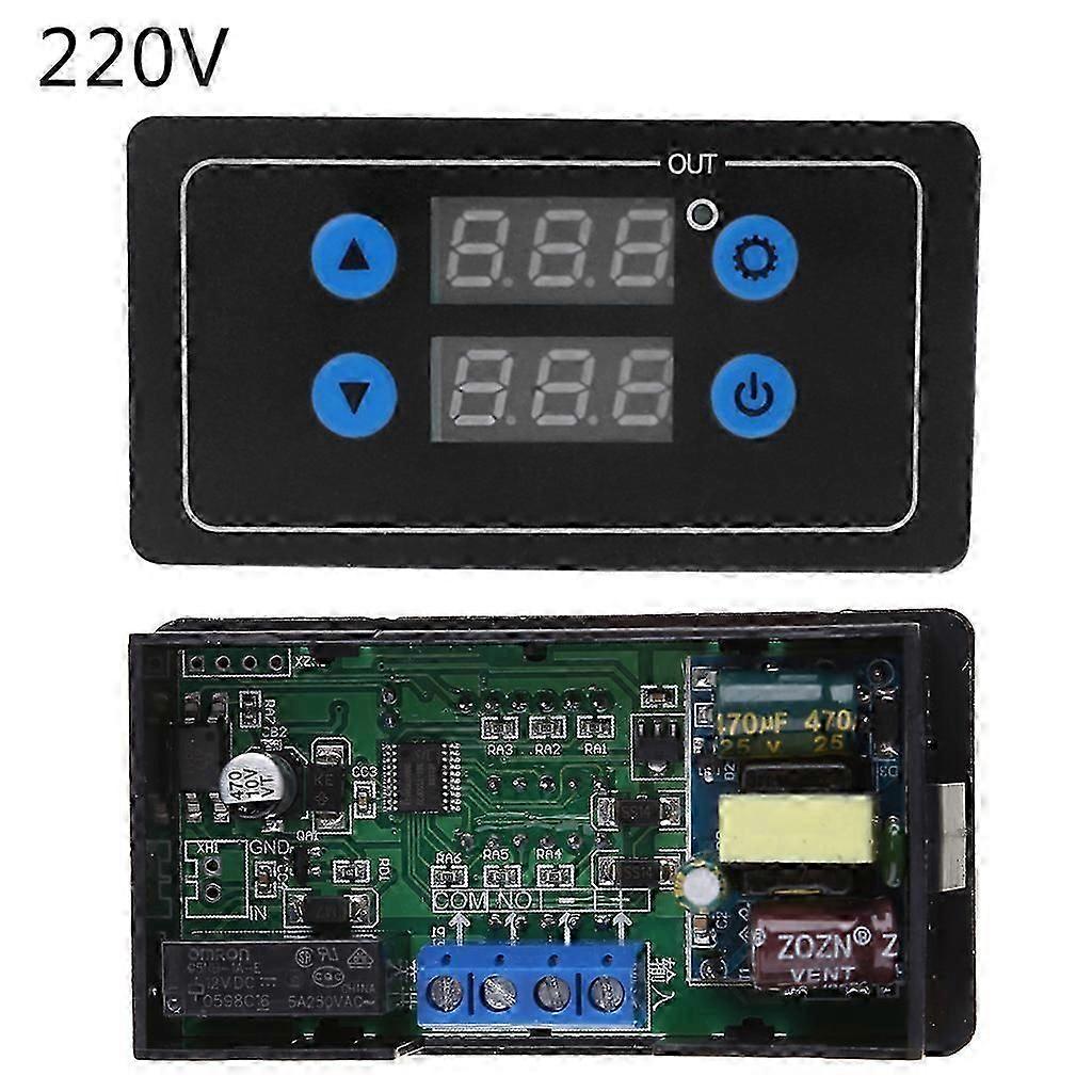 Programmable Digital Timer 0.1s - 999h Countdown Control Relay Delay Switch | Fruugo UK