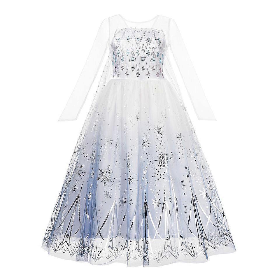 Elsa dressB# Frozen 2 Elsa Dresses for Girls Anna Elsa Costumes ...
