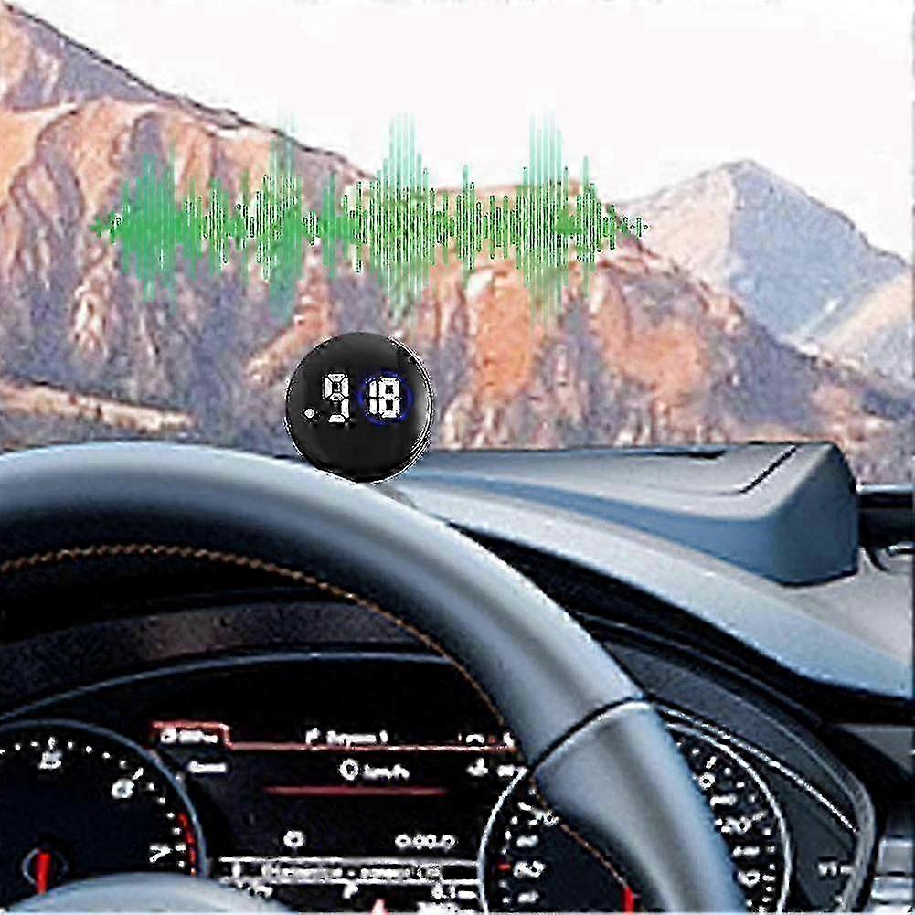 Car Small Digital Clock Motorcycle Stick On Analog Clock Car Vent ...