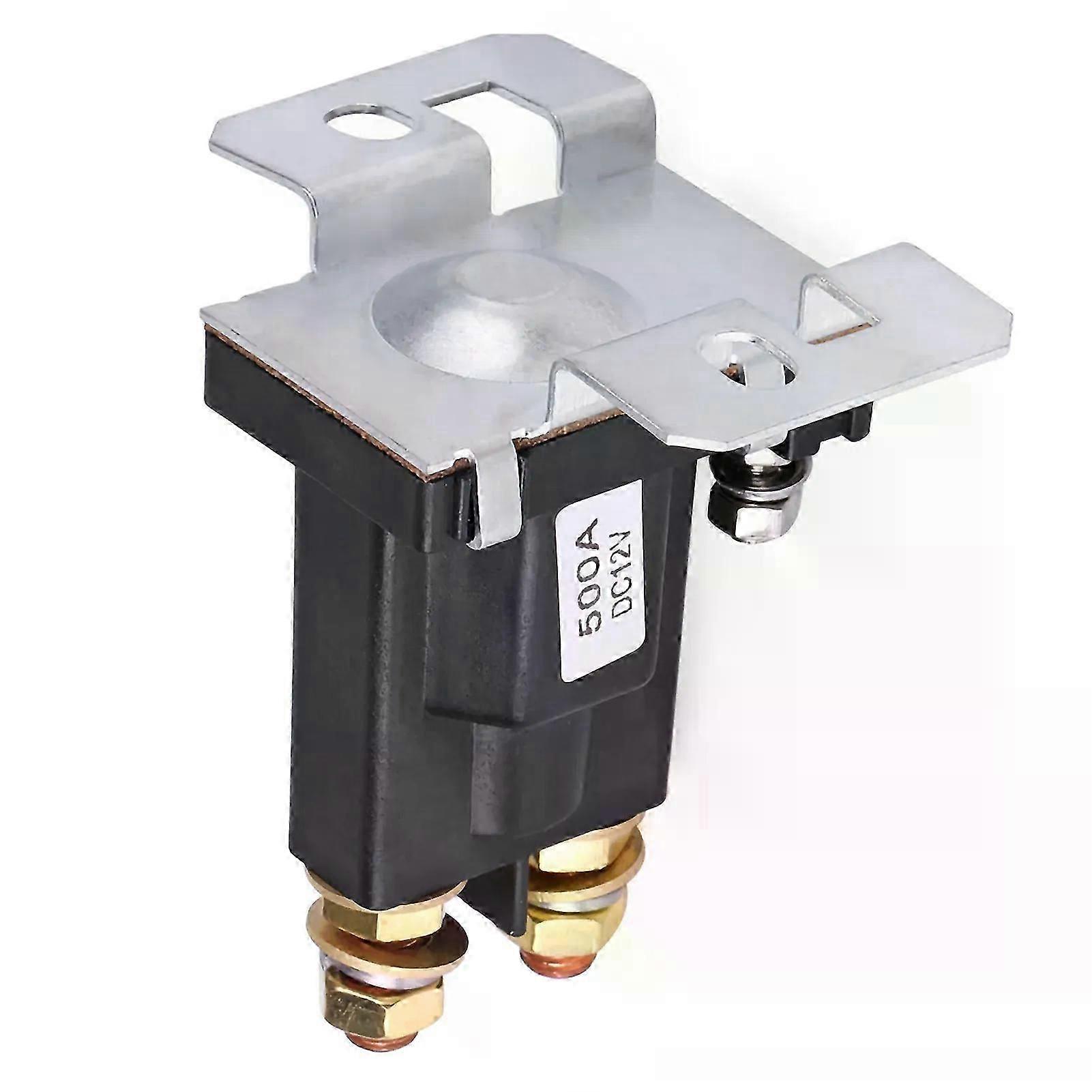 Heavy Current Relay High Current Starter Relay 500A DC 12V SPST Auto ...
