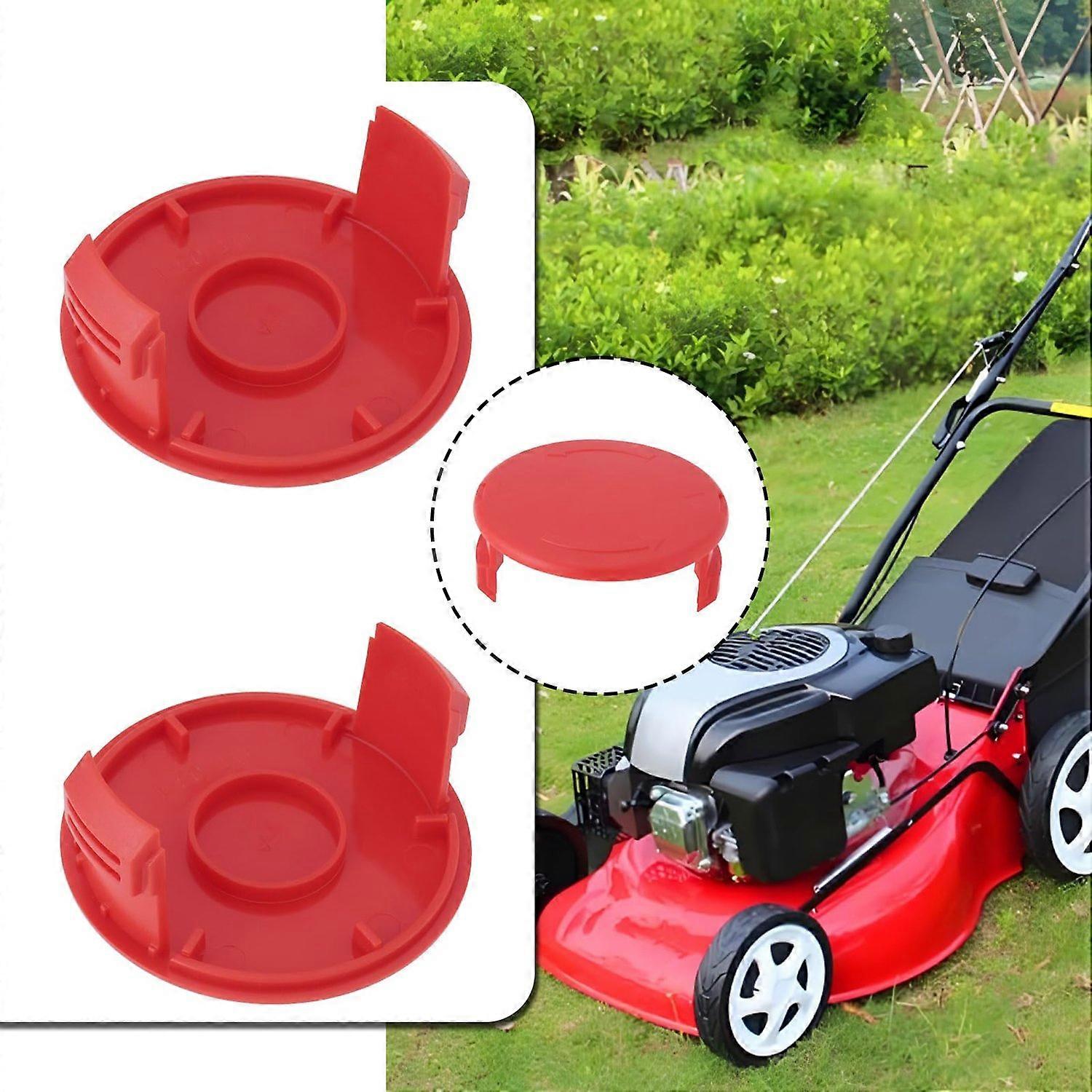 TLE-03-1 4Pcs Replacement Spool Cap for Einhell GE-CT 18 28 Li GE-CT 18 28 Li TC Lawn Trimmer ...