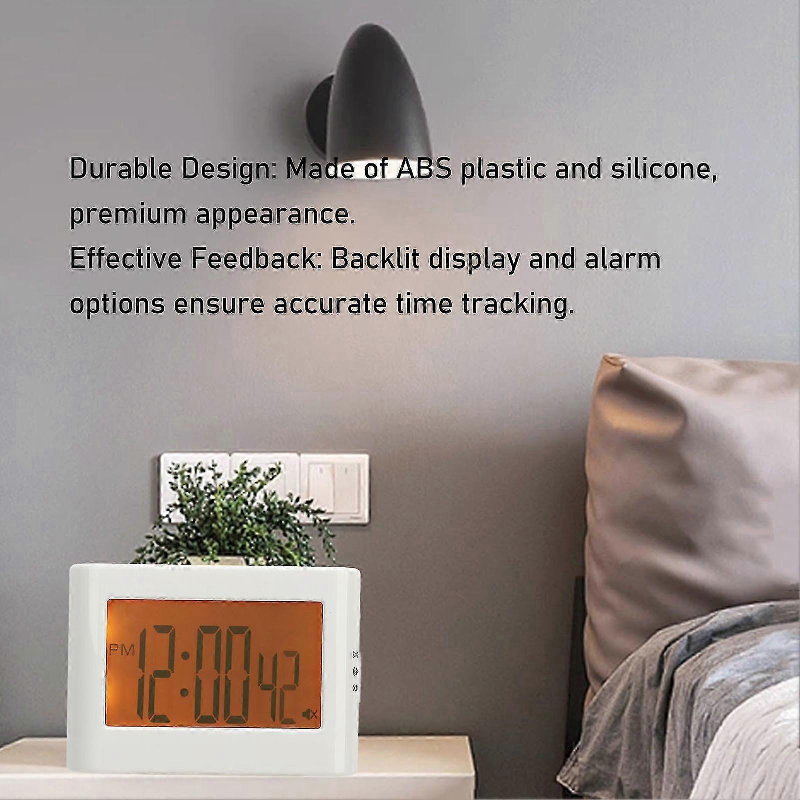 2026 Digital timer countdown Vibrating sound flashing alarm Electronic timer Kitchen gray ...