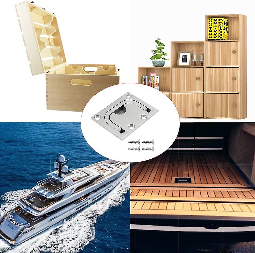 Boat Hatch Handle Stainless Steel Marine Handle Recessed Boat Hatch ...