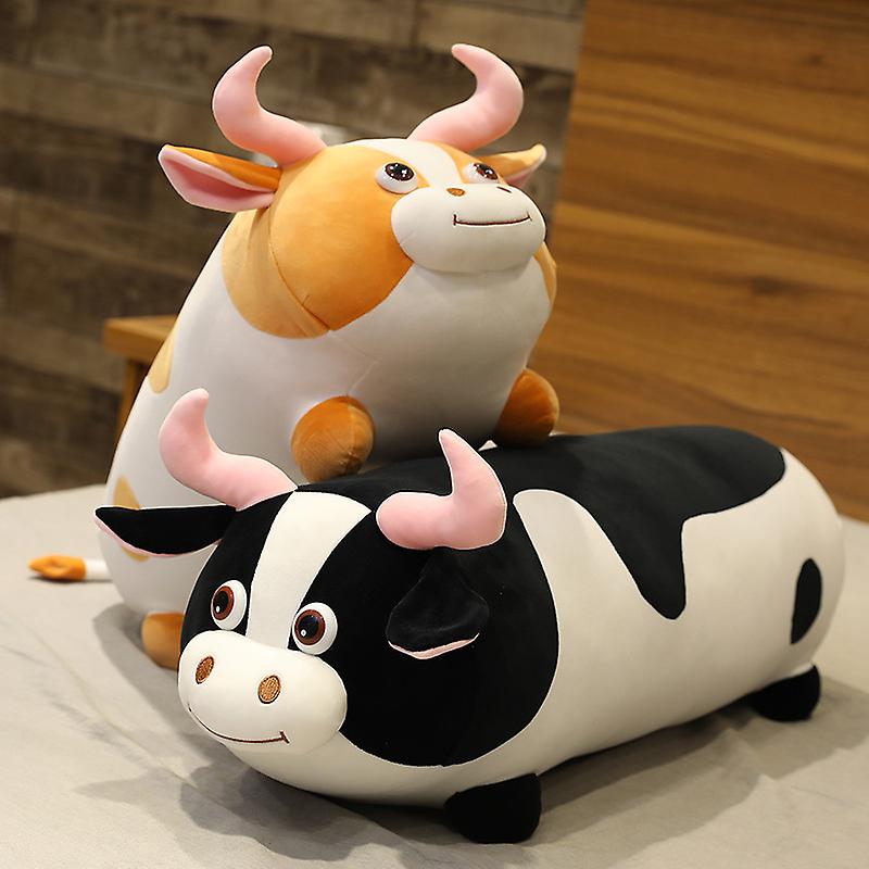 32-110cm Lovely Large Size Cattle Cute Animal Cartoon Cows Stuffed ...