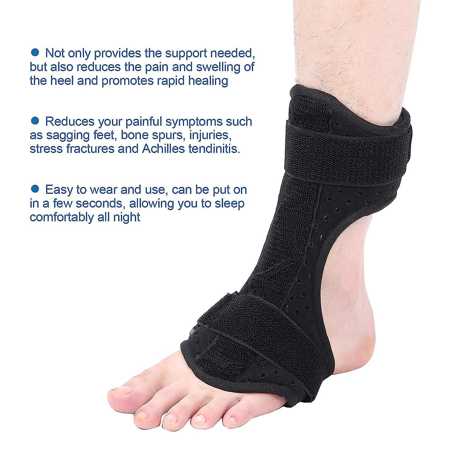 Teardrop Foot Splint, Breathable Orthopedic Plantar Fasciitis Foot ...