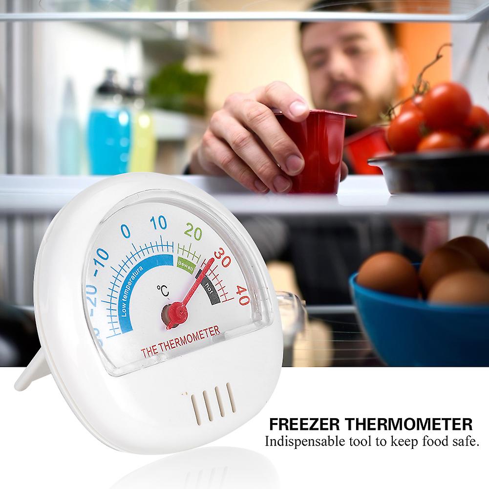 Refrigerator Freezer Large Dial Thermometer Mechanical White | Fruugo UK
