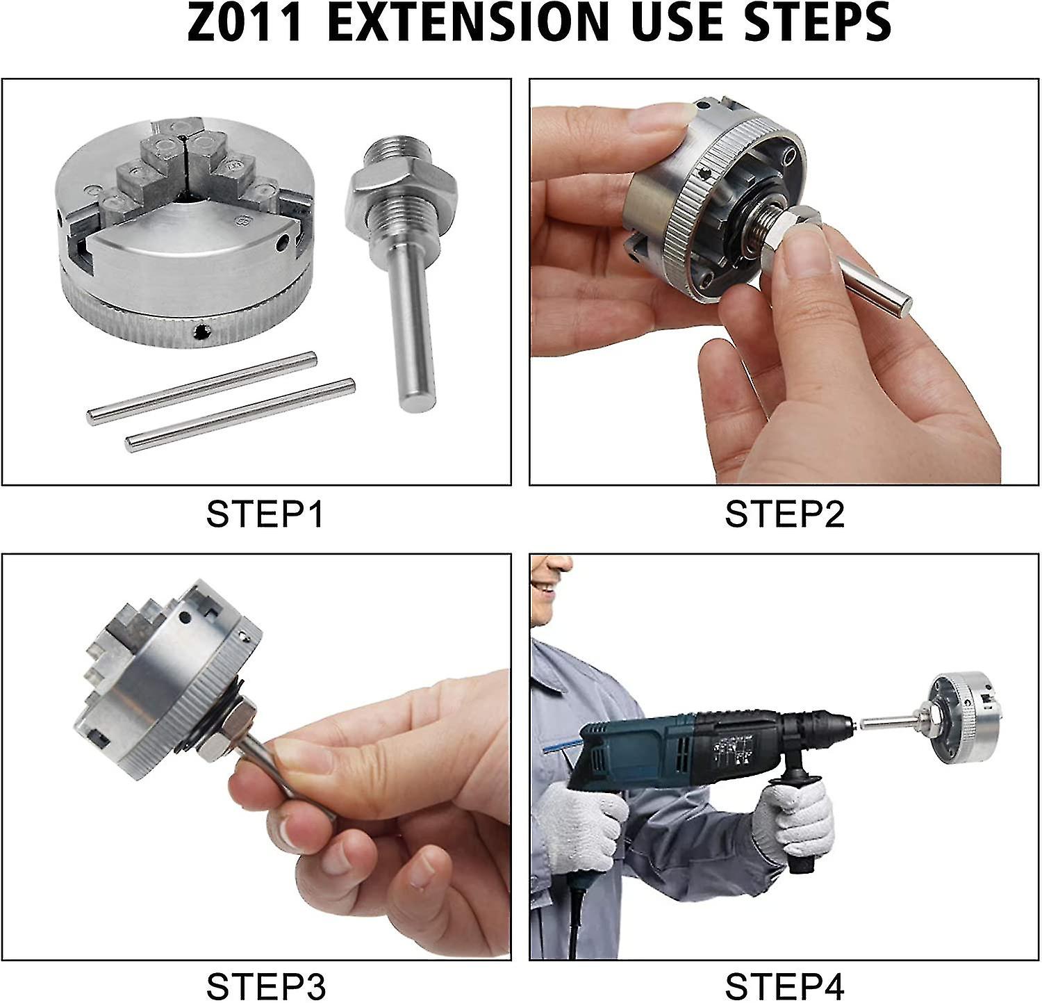 Z011 Connecting Rod, Mini Lathe Chuck Self Centering Lathe Chuck ...
